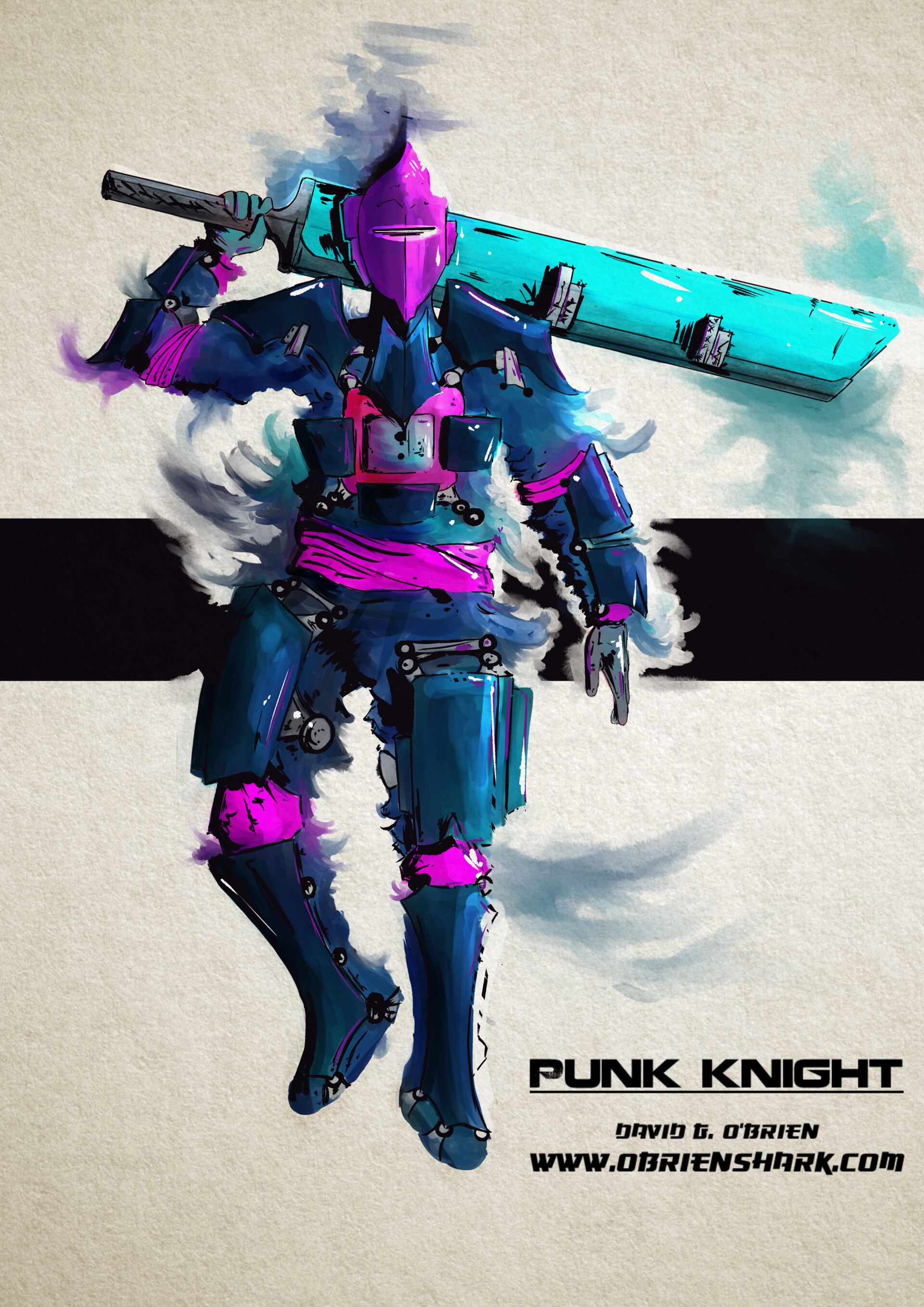 ArtStation - Punk Knight
