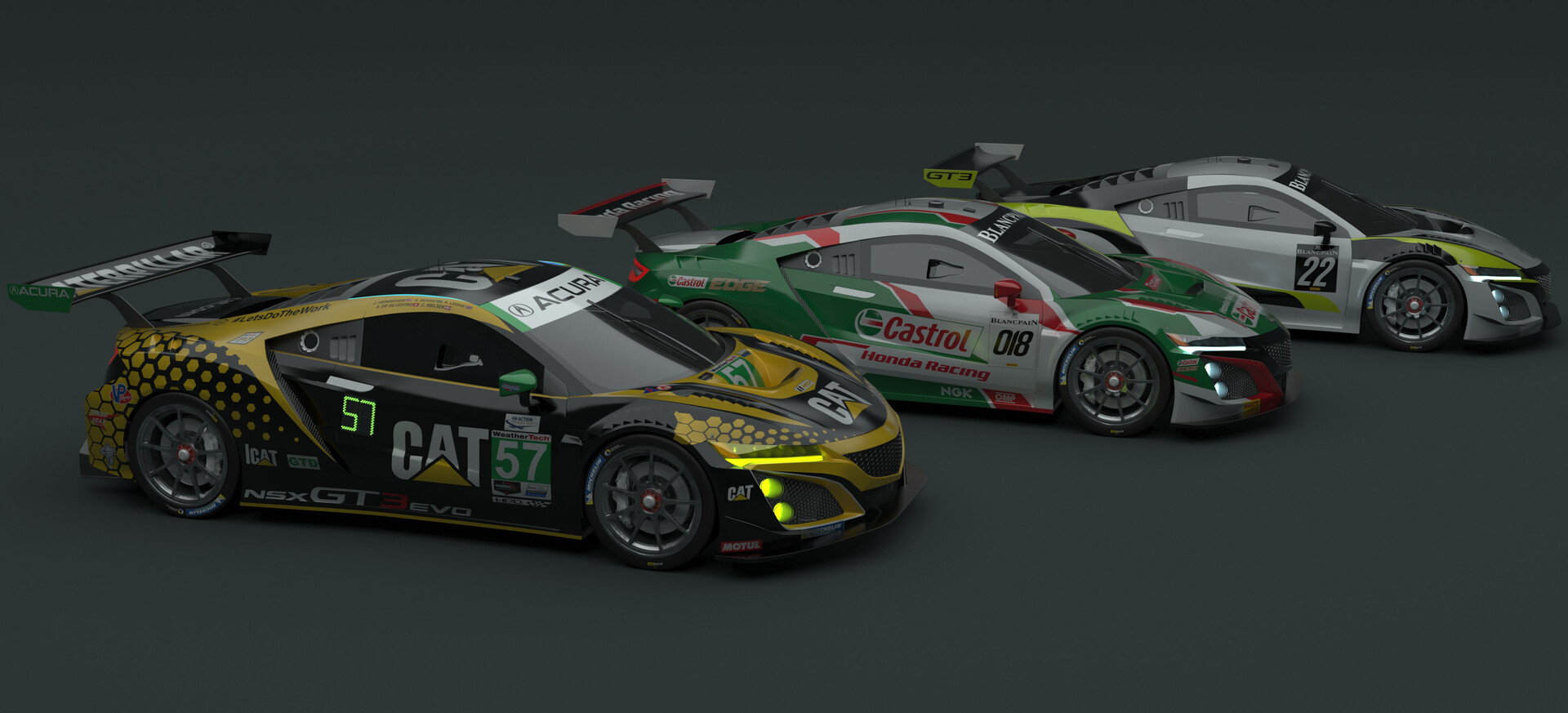 ArtStation - Acura/Honda NSX GT3