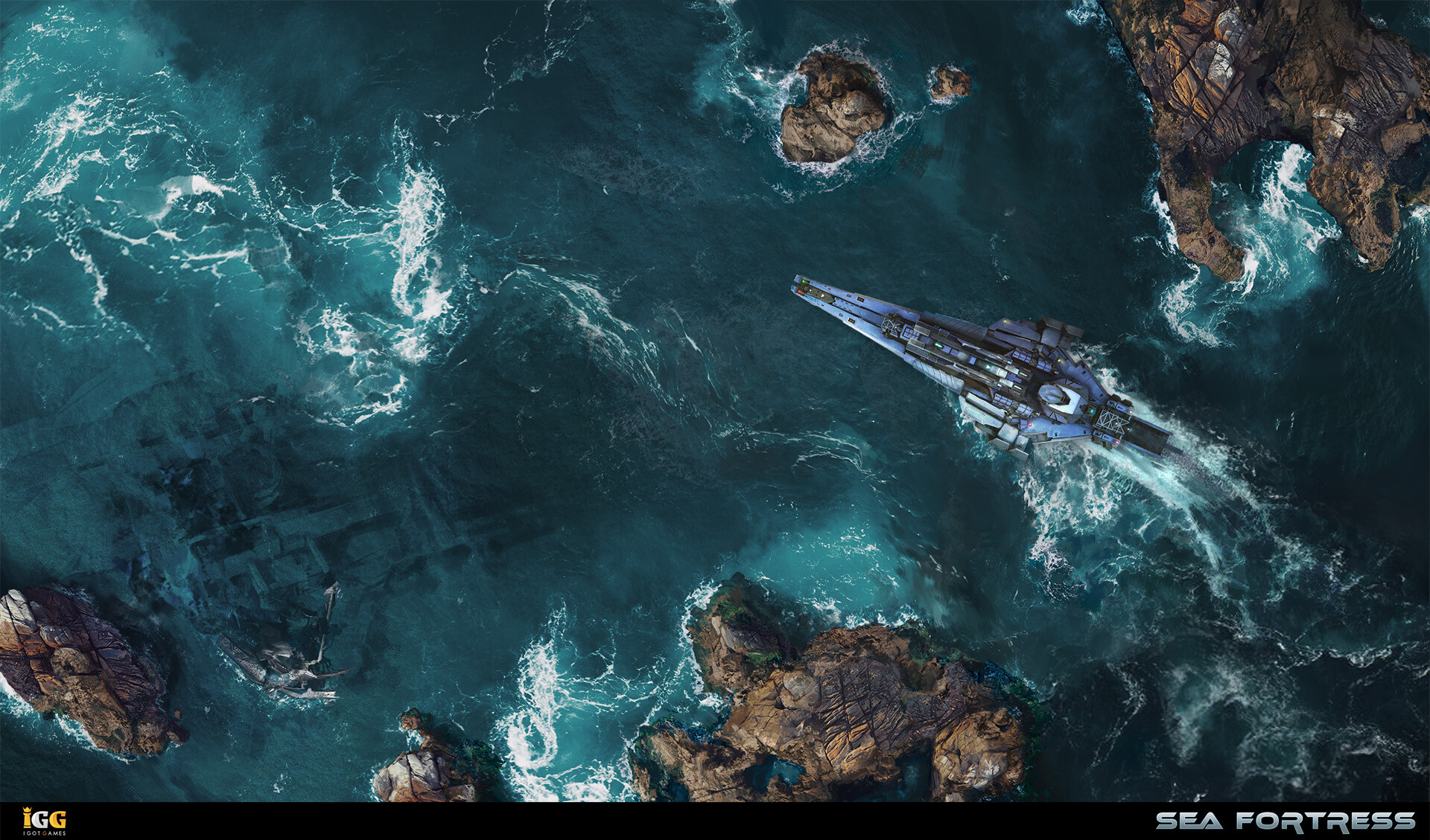 ArtStation - Sea Fortress 03
