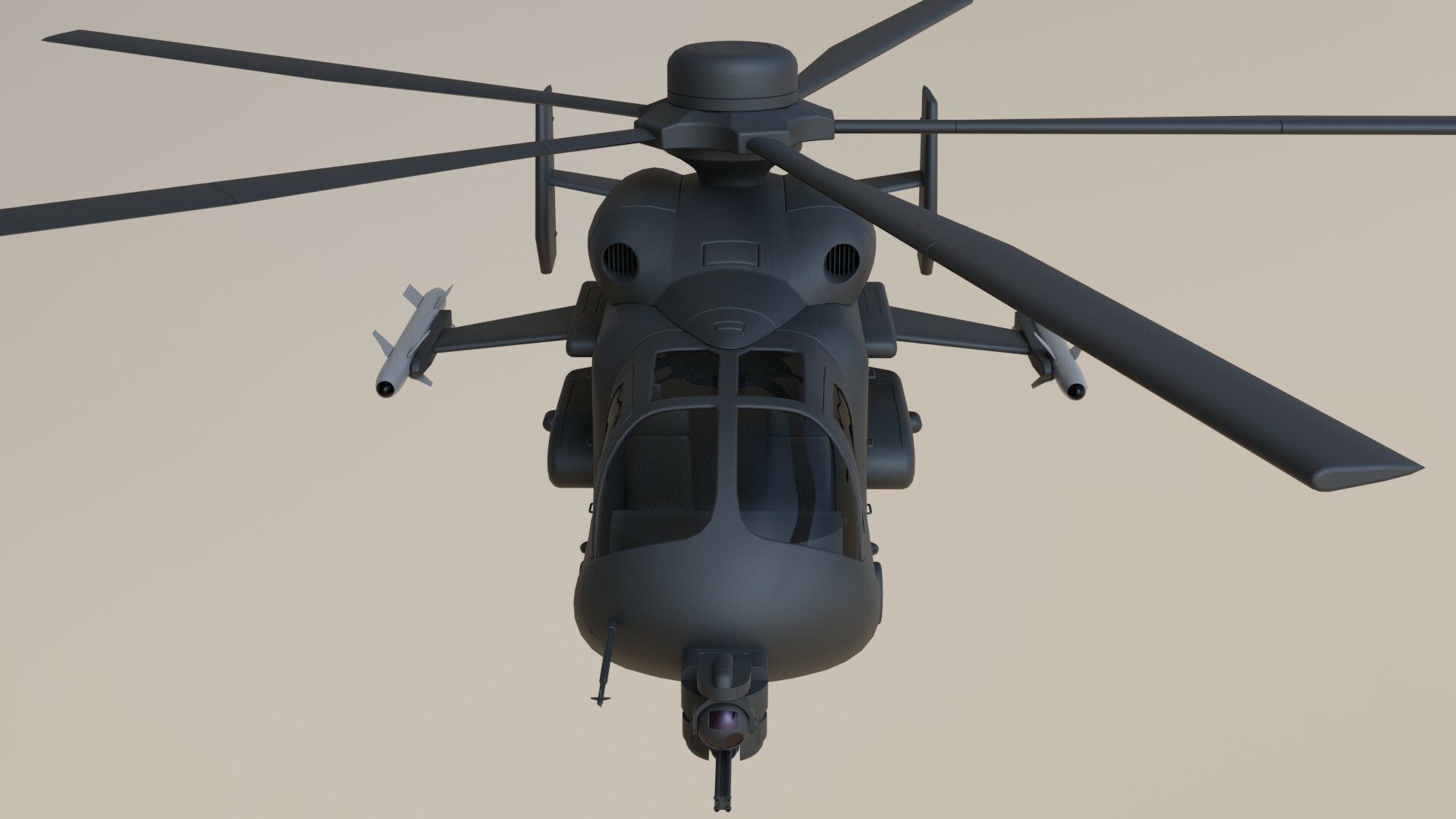 ArtStation - Fictional Helicopter Design