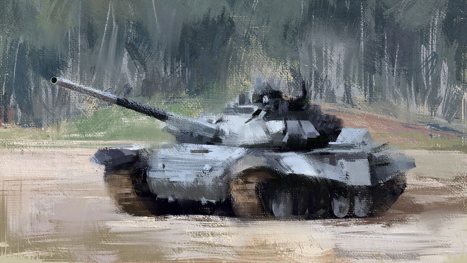 ArtStation - Tank Study