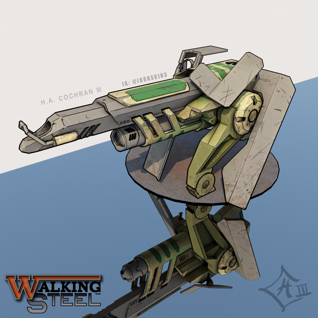 ArtStation - Jacketed Plasma Canon