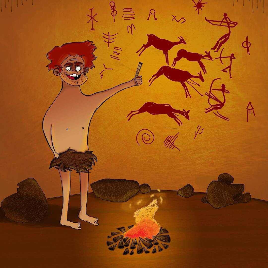 ArtStation - Homem das Cavernas