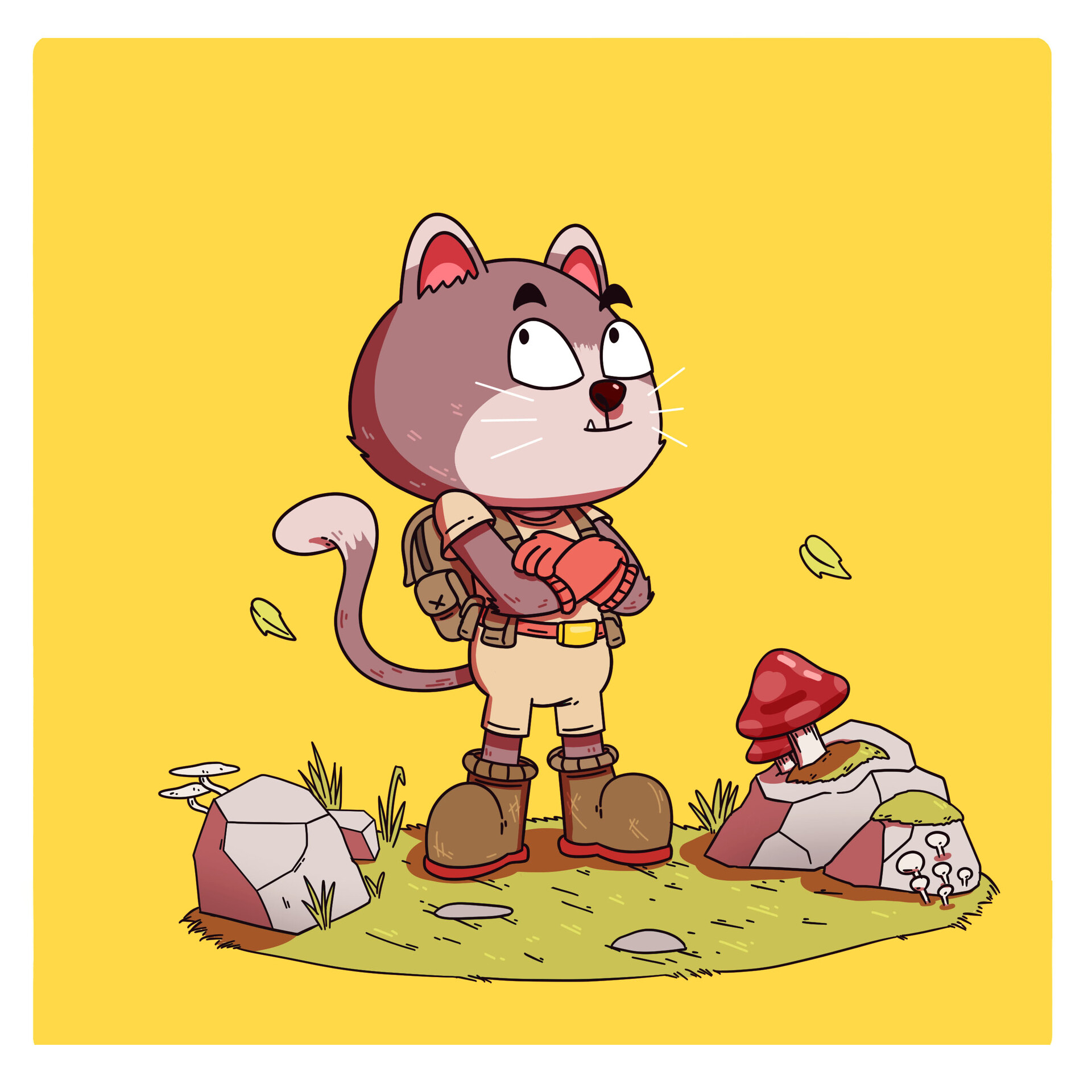 ArtStation - Cat Character Concept