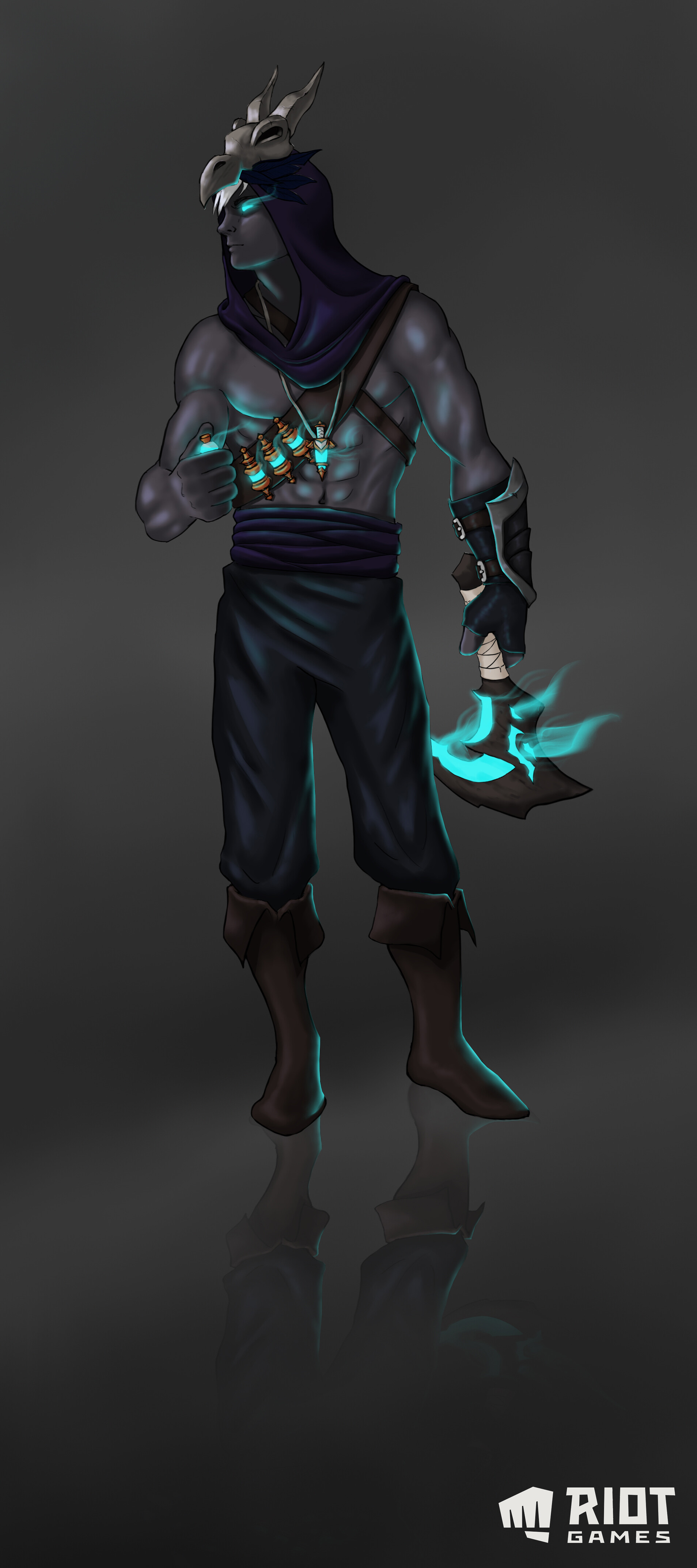 ArtStation - Zandor - League of Legends Character school project