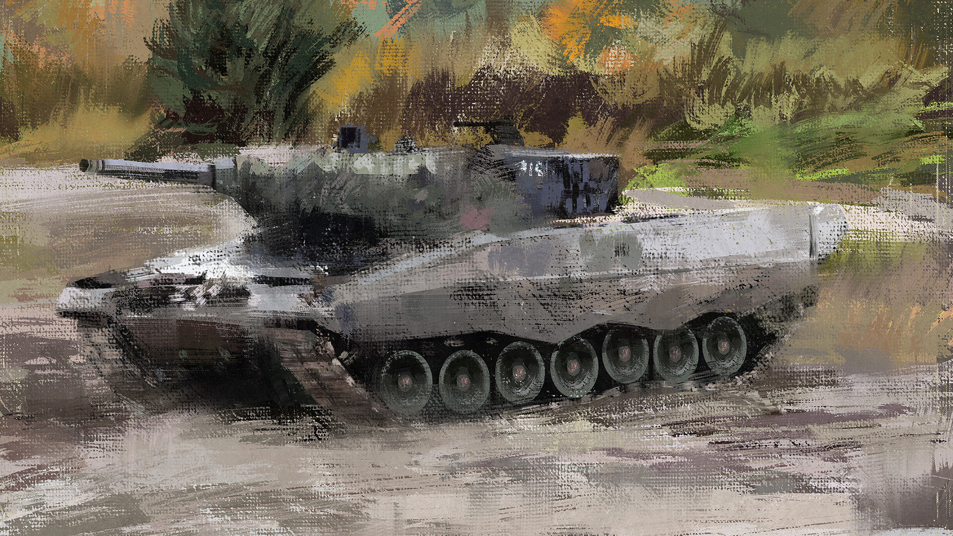 ArtStation - Tank Study