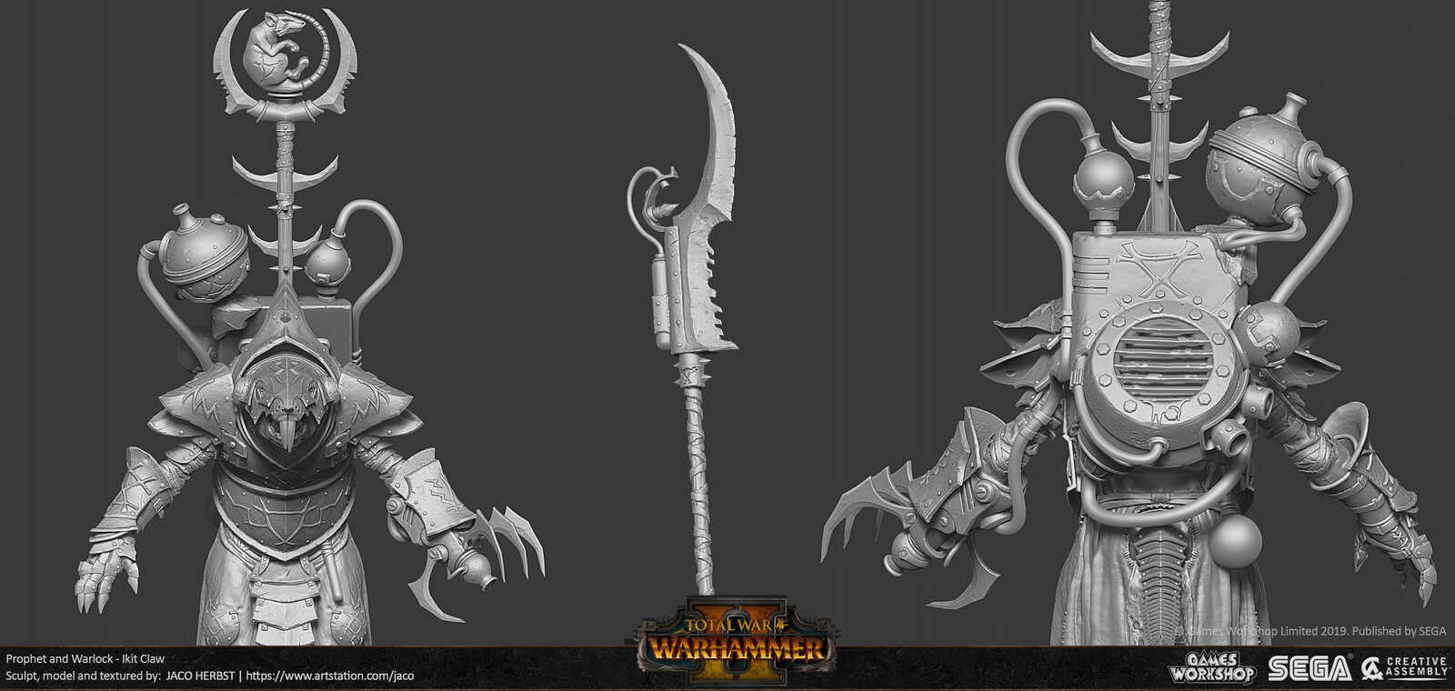 Jaco Herbst - Ikit Claw - Total War Warhammer 2 DLC