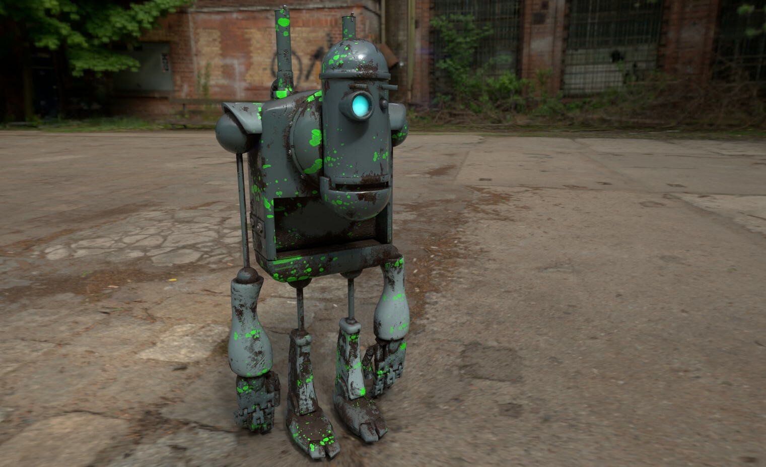 ArtStation - RADIOACTIVE ROBOT