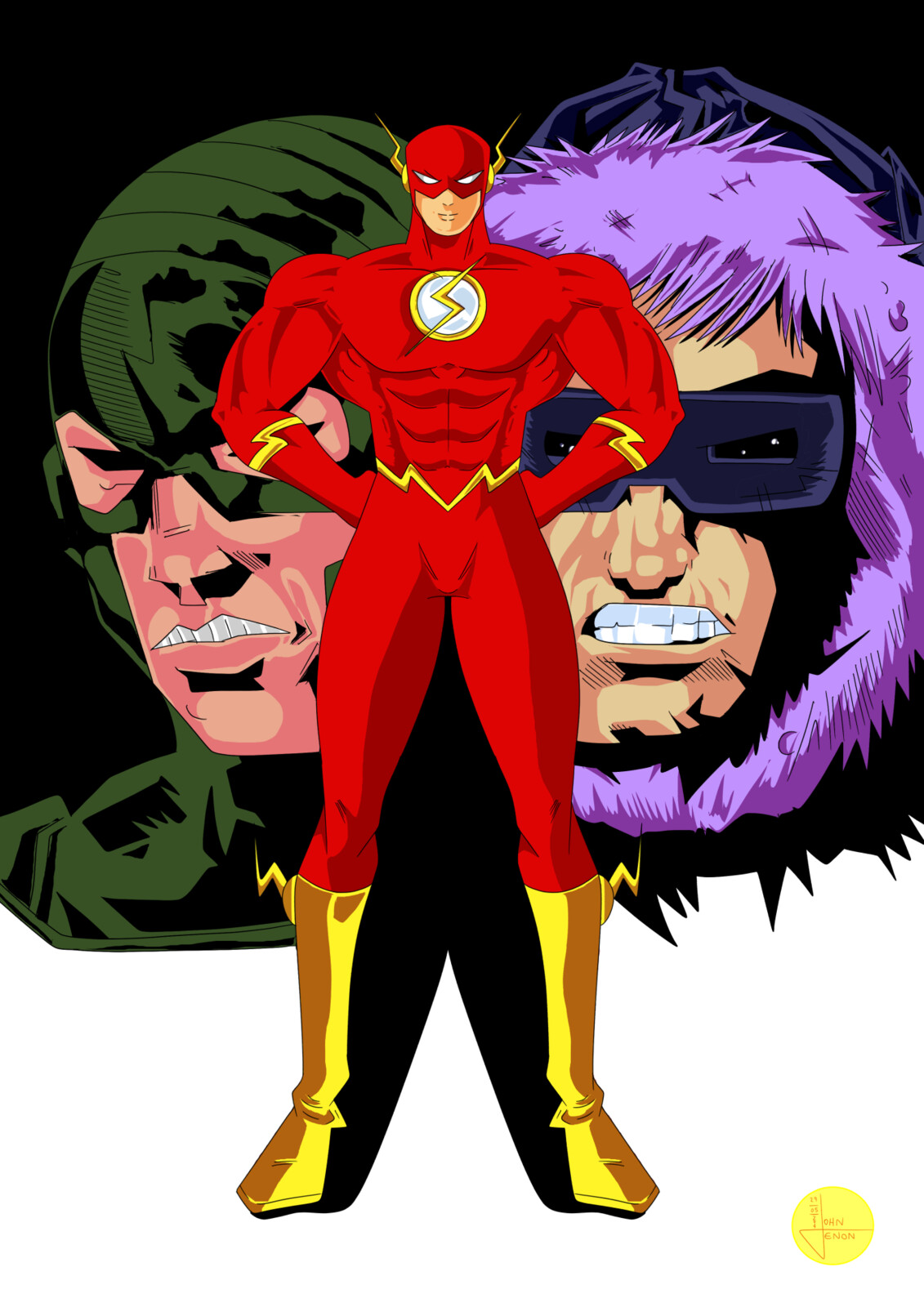 John L Soares - Flash ( DC Comics )