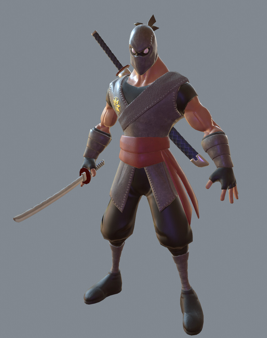 ArtStation - Ninja stylized