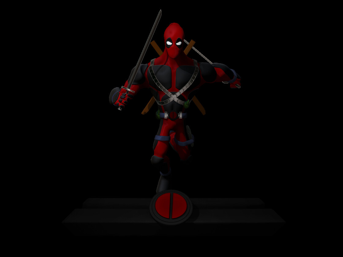 ArtStation - Deadpool Stylized