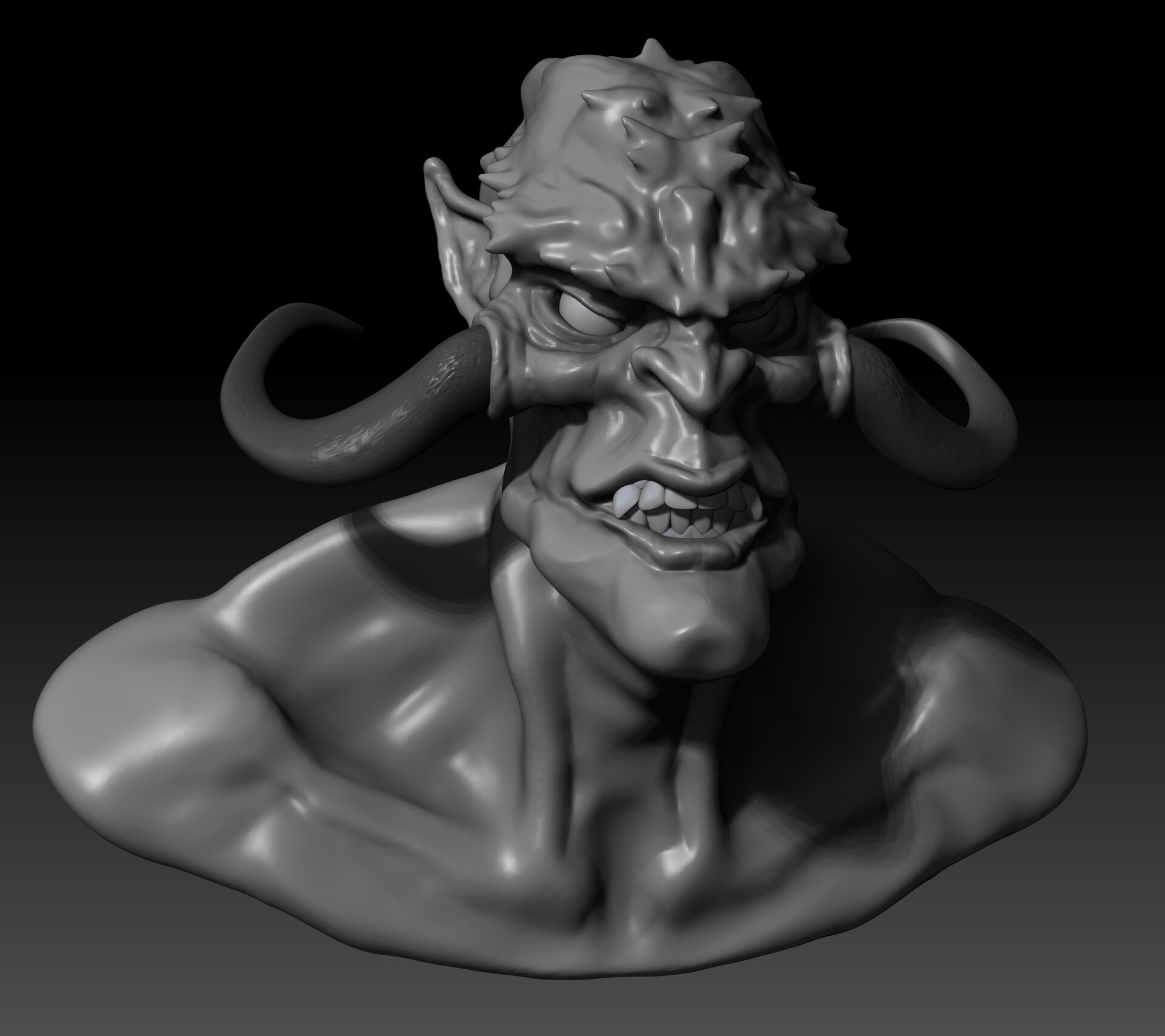 ArtStation - japanese orc