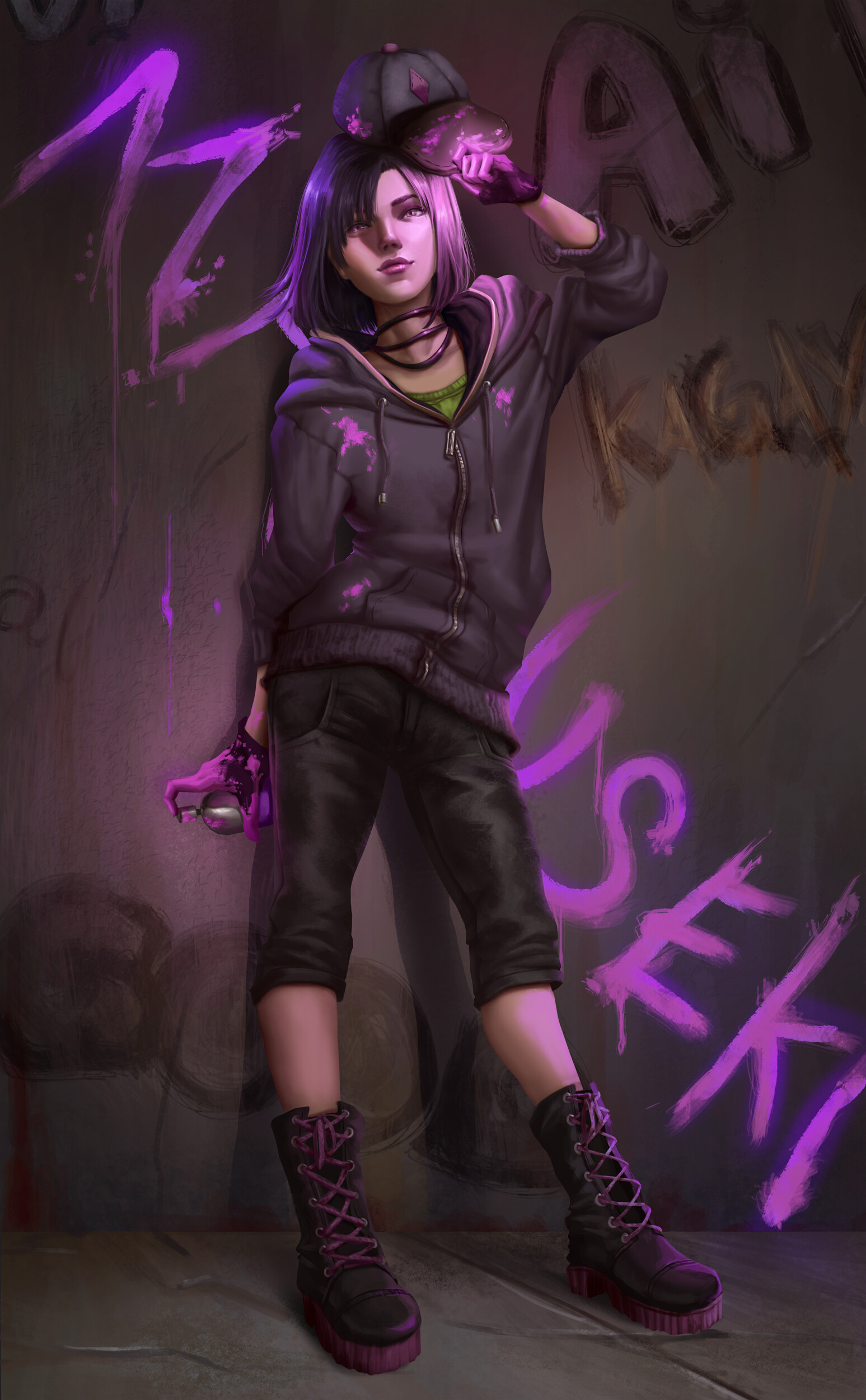 ArtStation - City girl