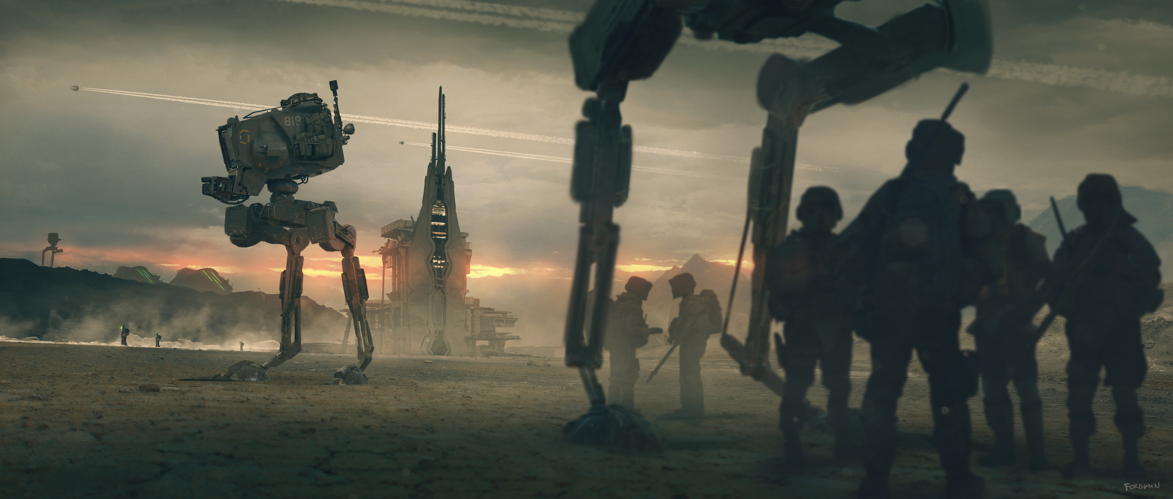 Fallen AT-AT Walker by Saby Menyhei : ImaginaryJedi