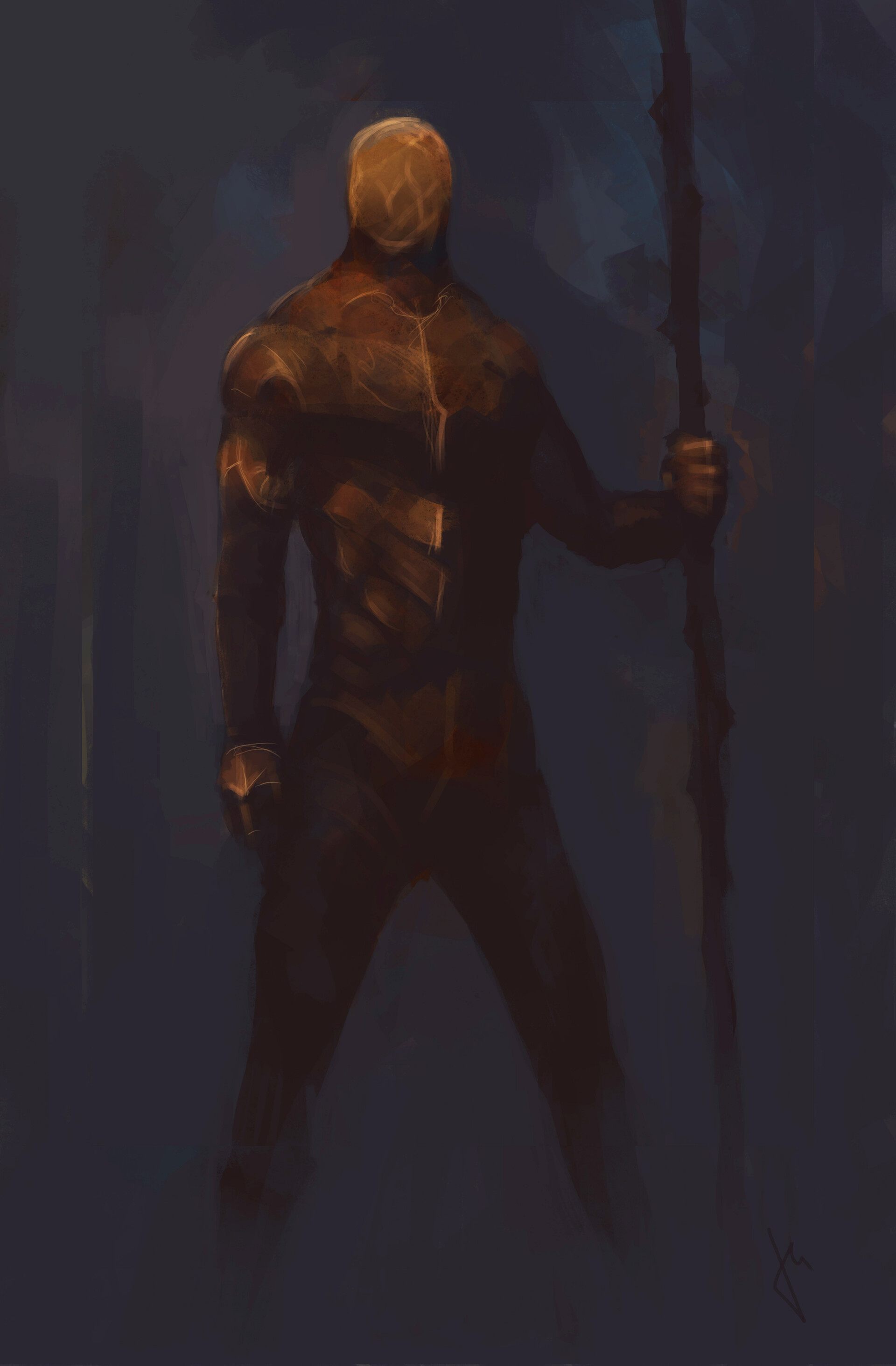 ArtStation - "Space Gladiator" 30 min