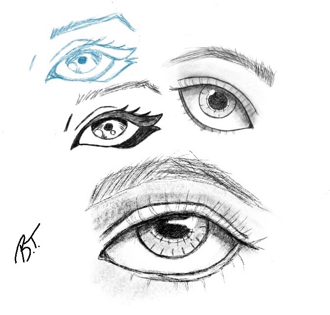 ArtStation - Eye Practice