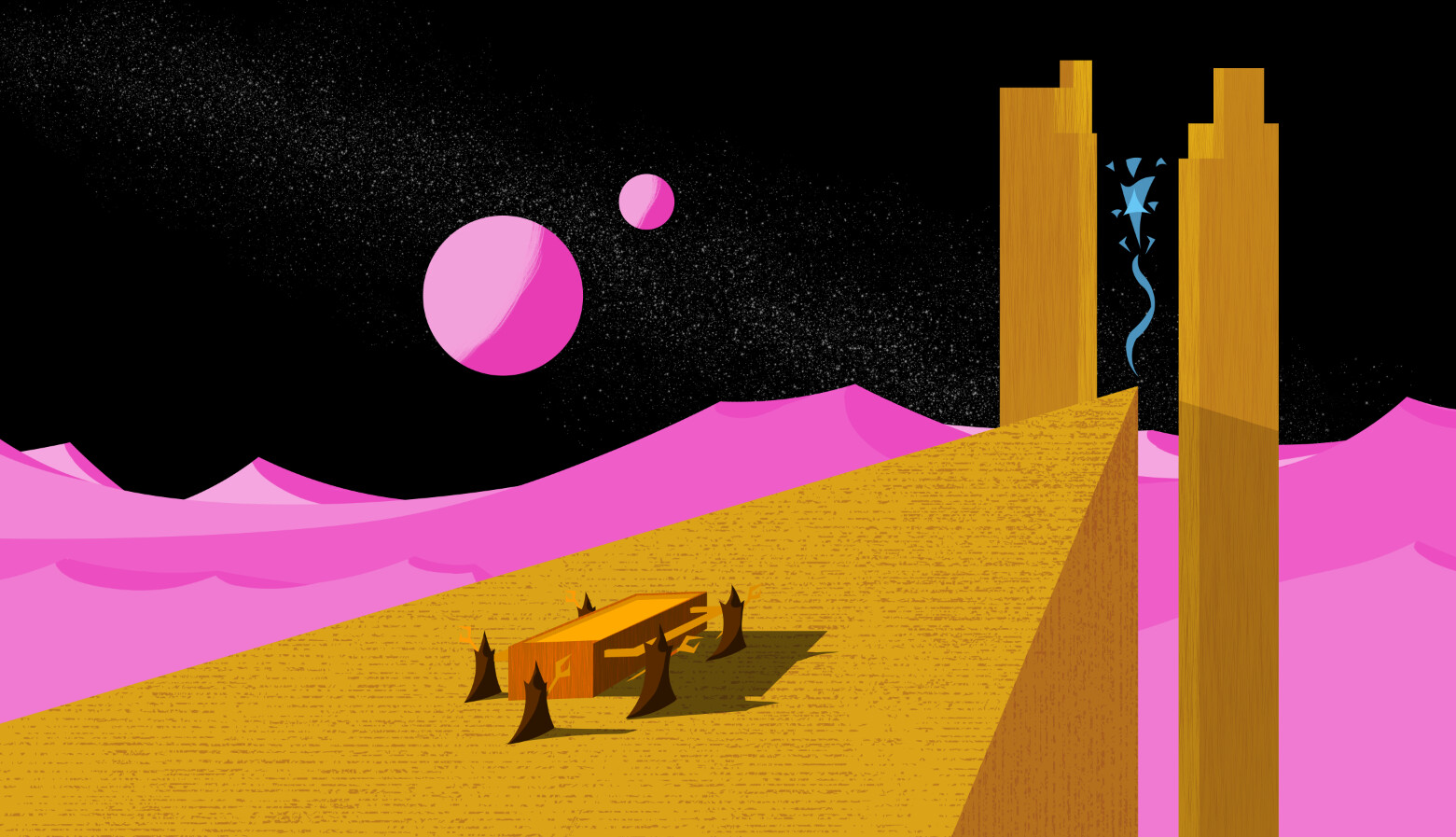 ArtStation - Surrealist Landscape Piece