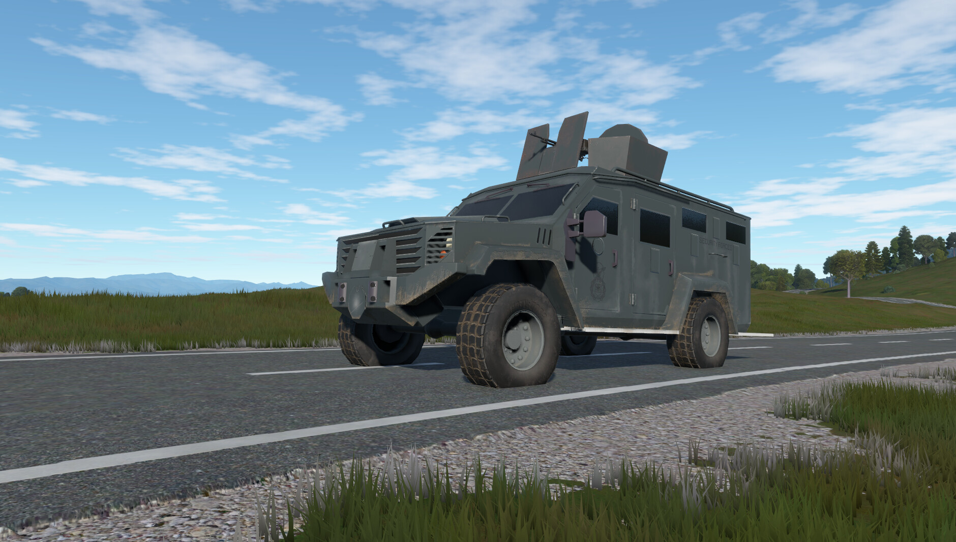 ArtStation - Lenco Bearcat USAF