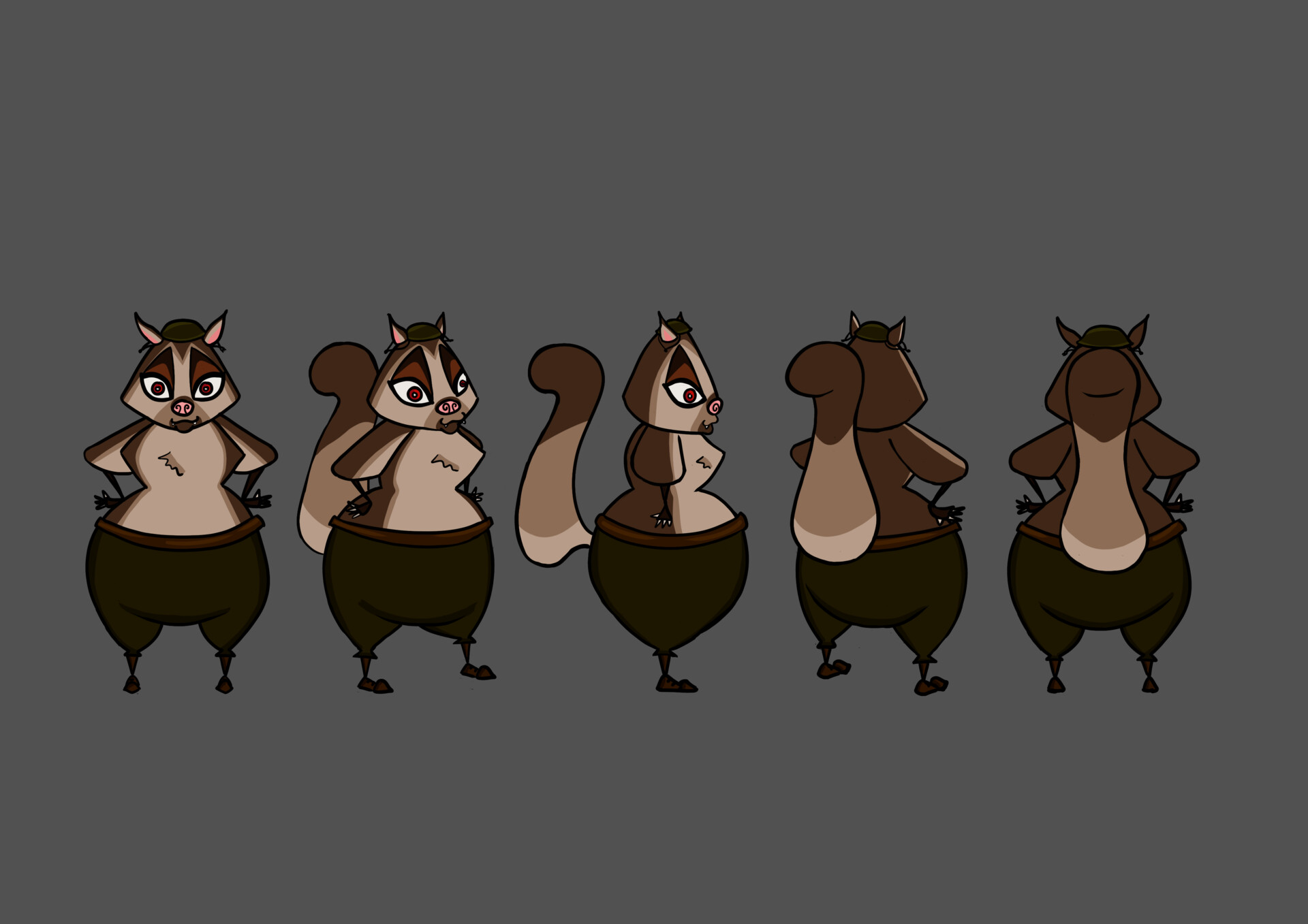 ArtStation - Sheila OC - Turnaround