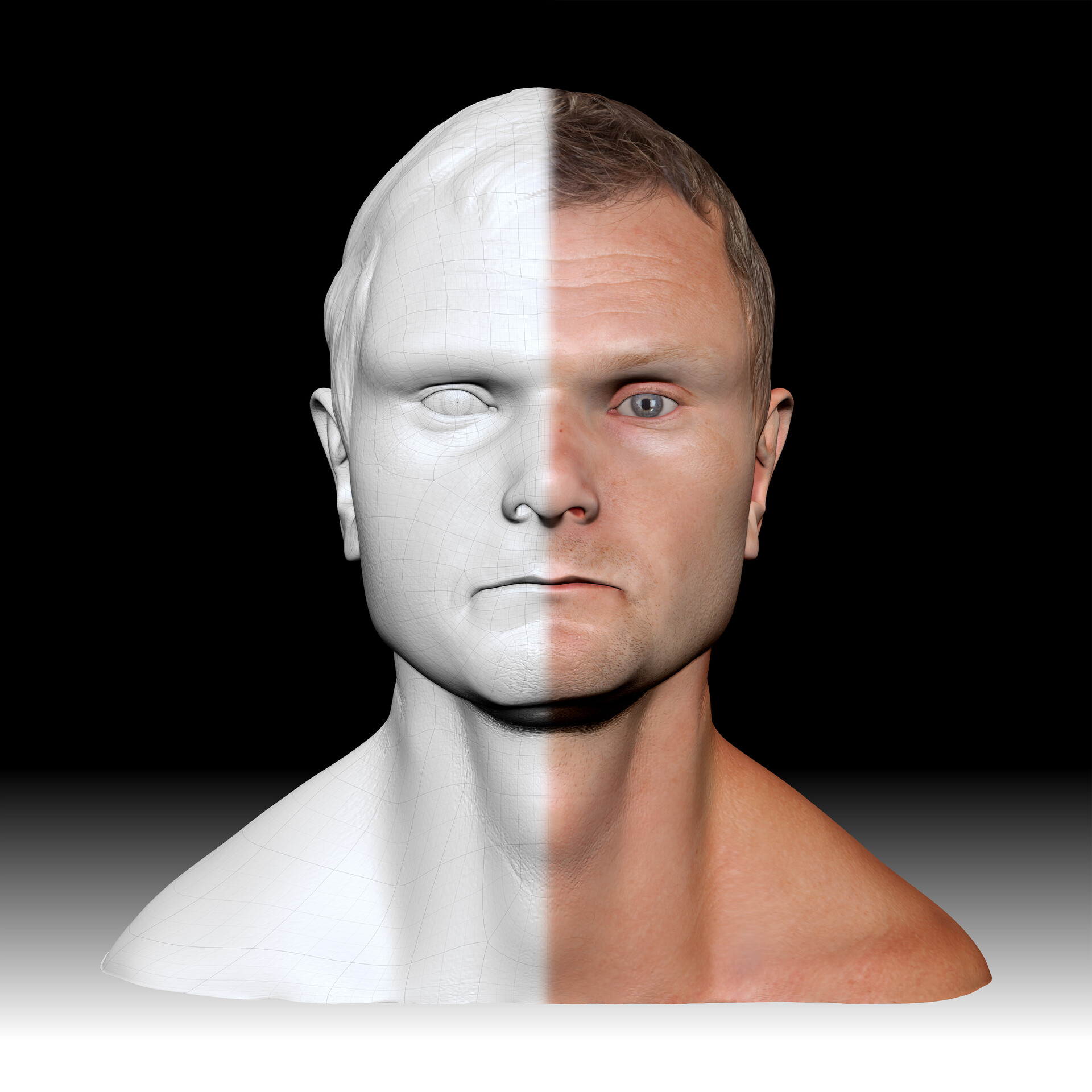 ArtStation - Human_Face_Test_Work🗿