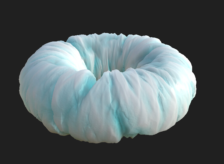 ArtStation - Stylized Ice Material