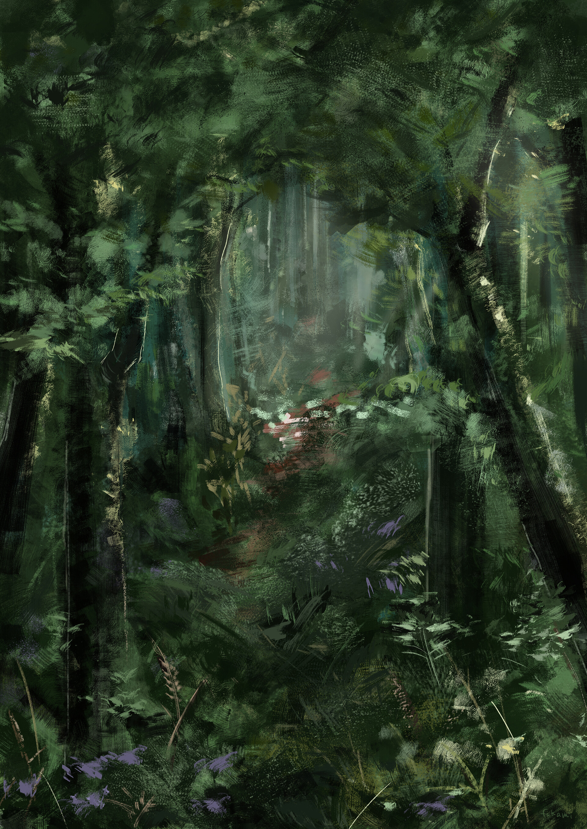 ArtStation - forest