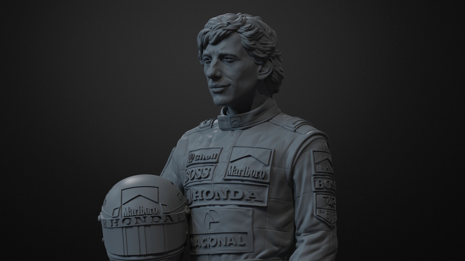Bor Muha - Ayrton Senna Figure