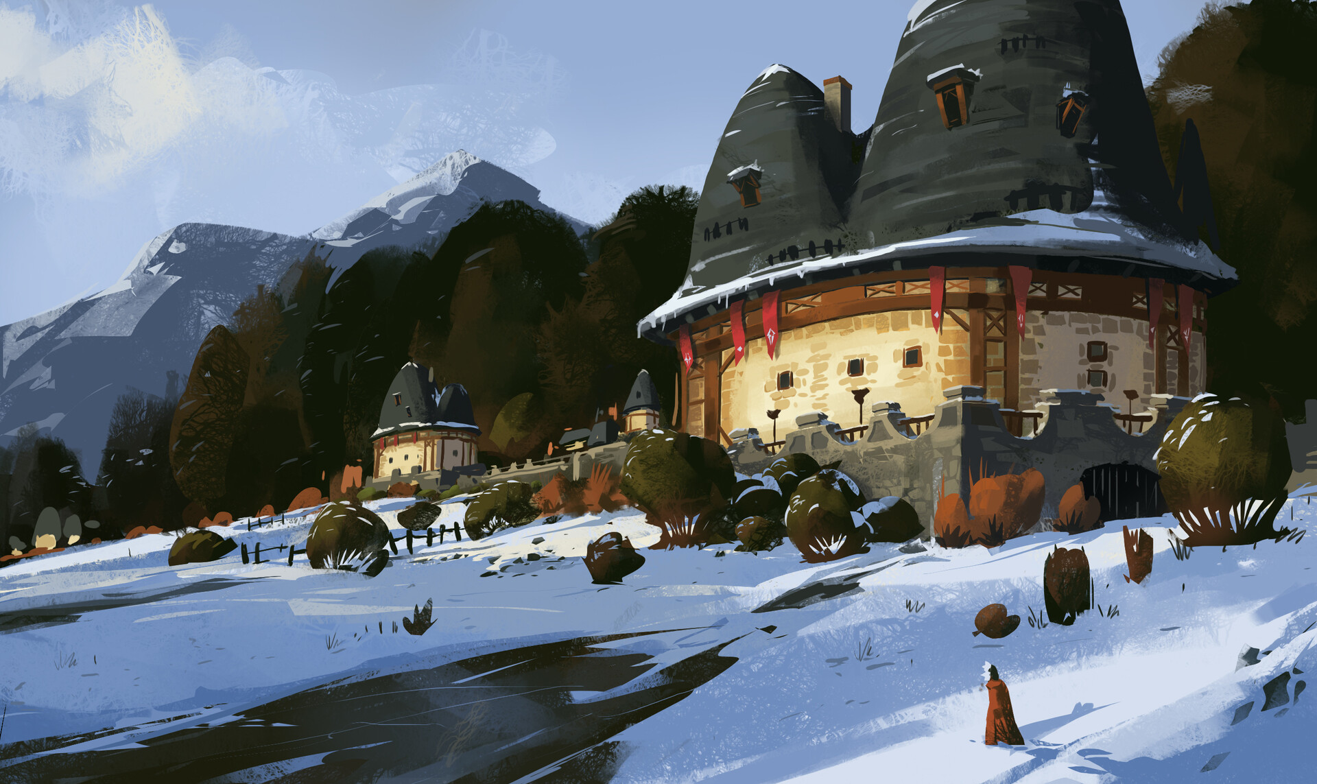 ArtStation - 蓝色山谷 Blue Valley