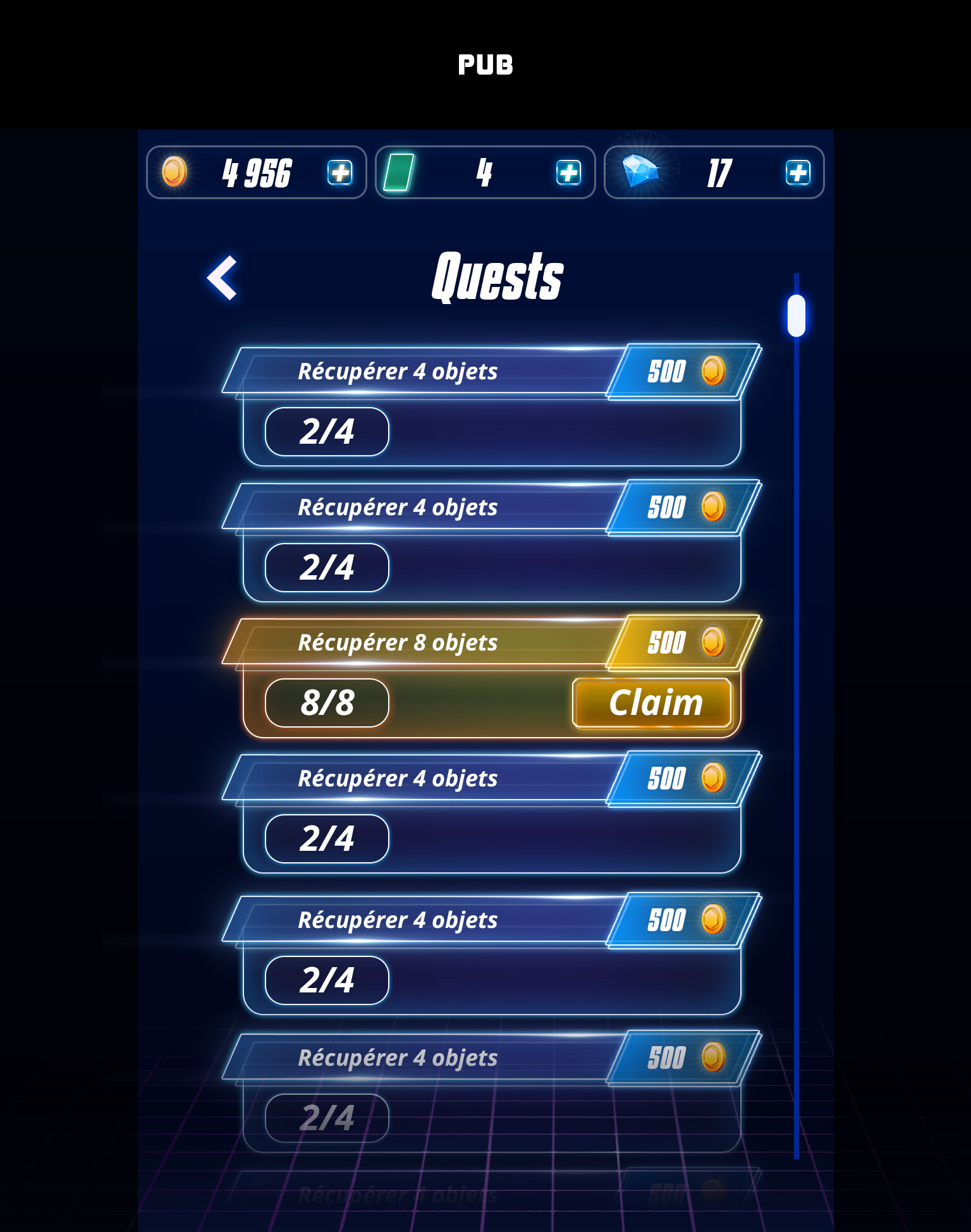 Sander Dumet - Pinball mobile game concept