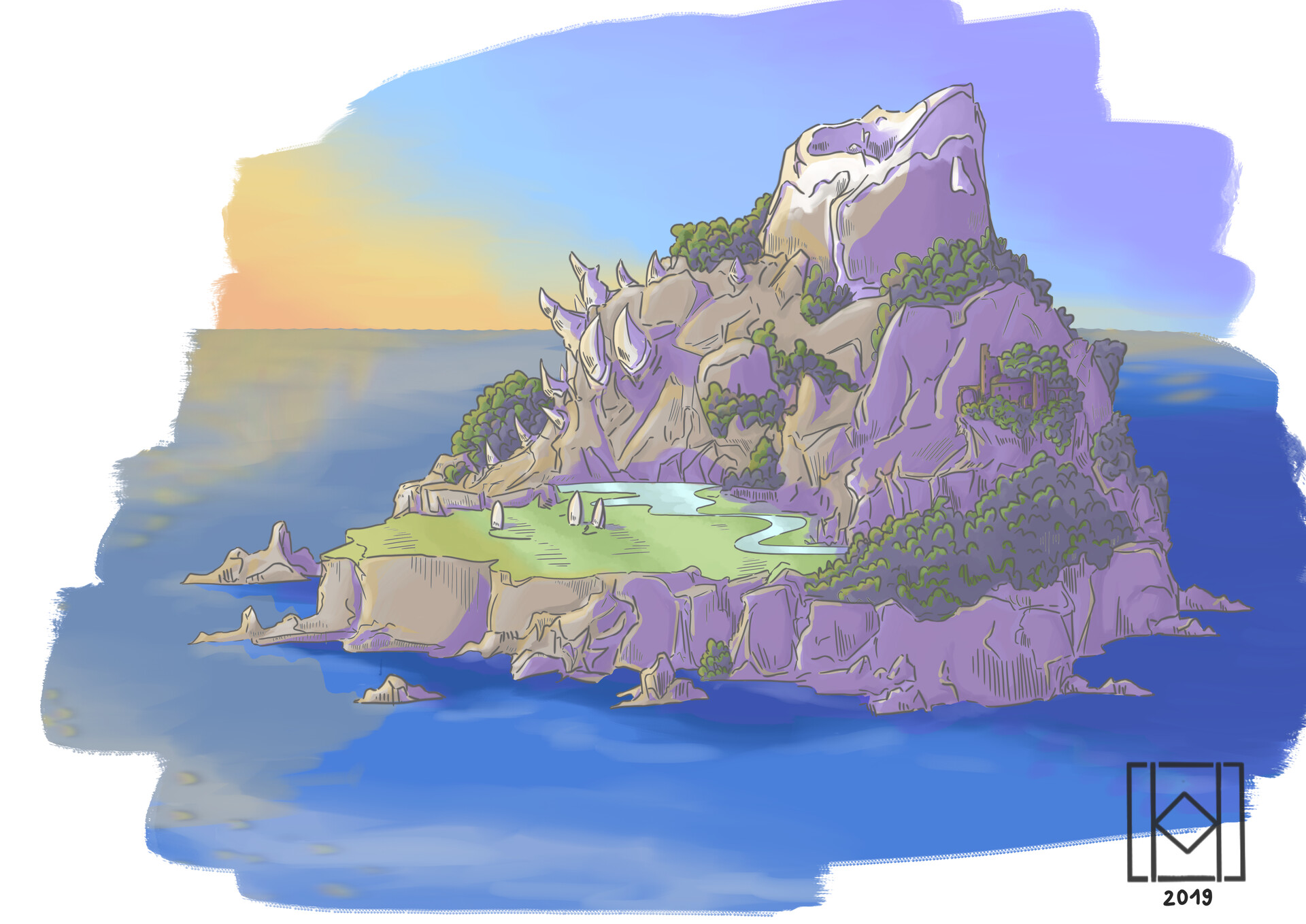 ArtStation - Avalon Island