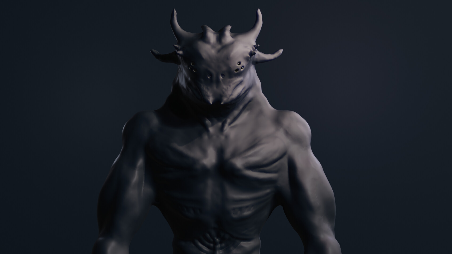 ArtStation - Alien Warrior - 5th Sculpting Try