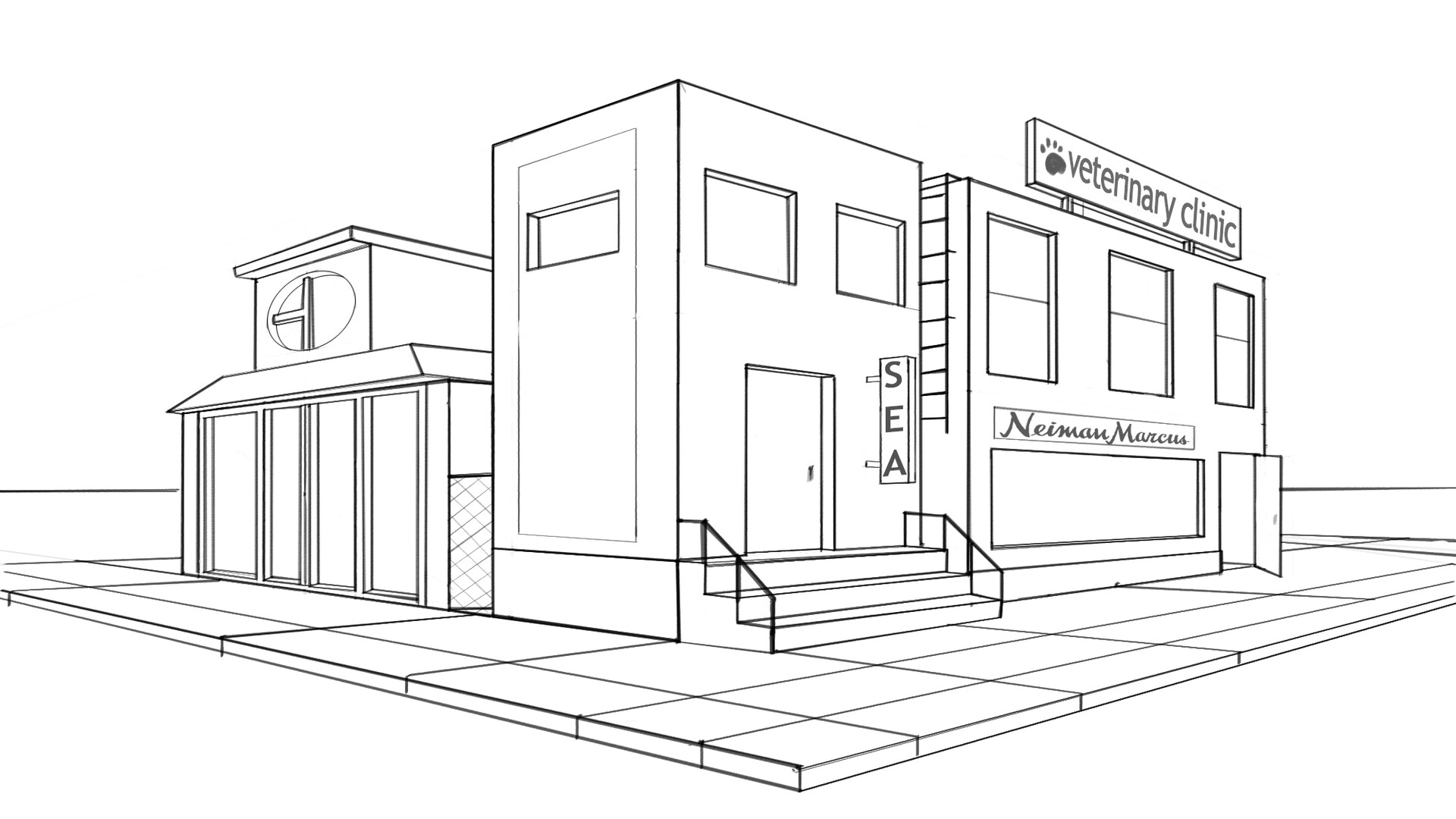 ArtStation - Linear perspective