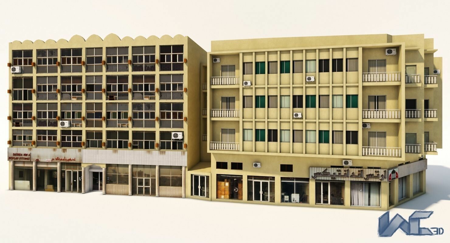 ArtStation - Building Low-poly