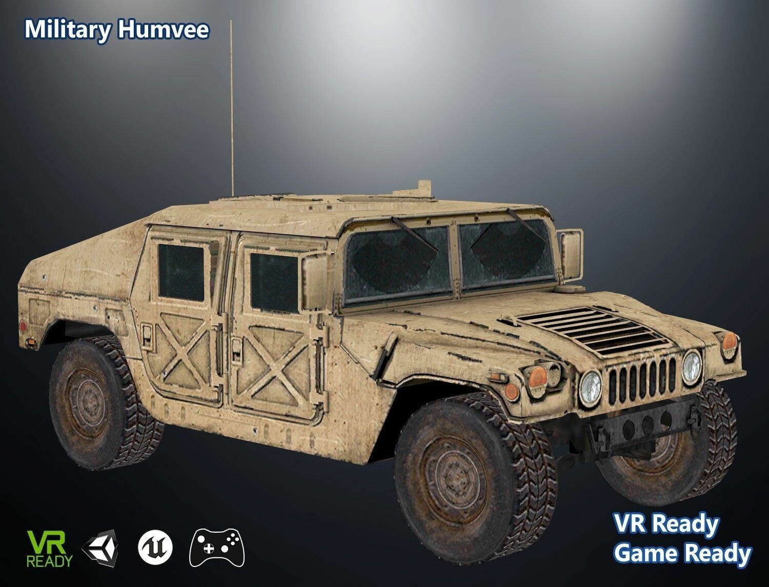 ArtStation - Military Humvee