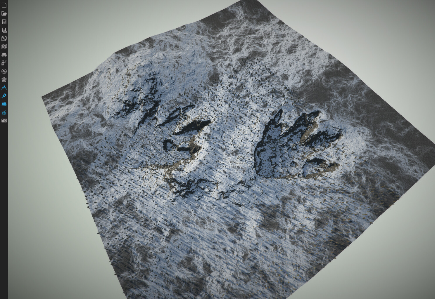 Asher Ben - Godzilla Foot Print