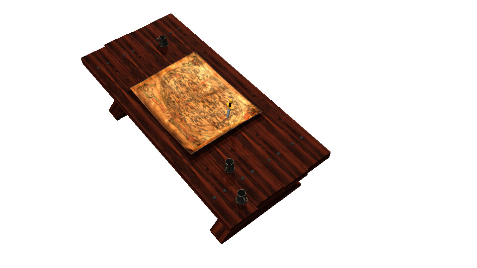 Sarah Gardner - Medieval Table Prop