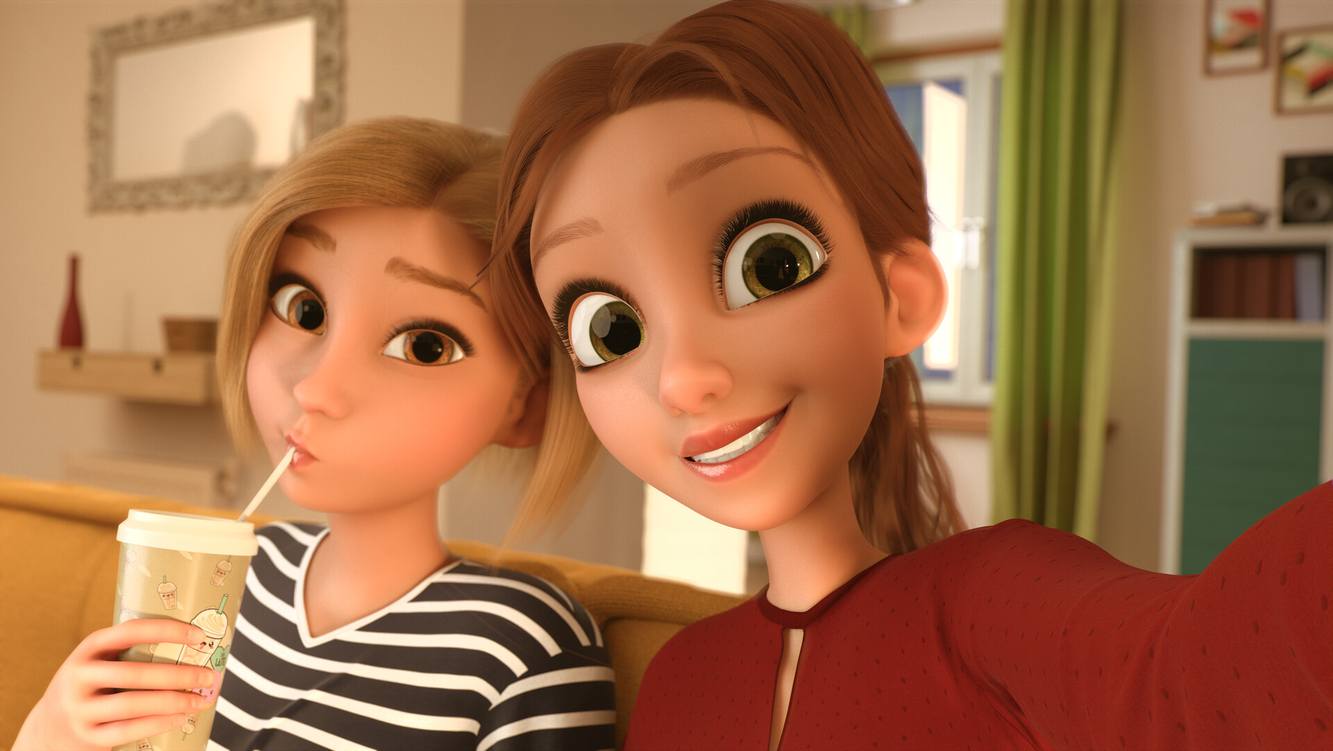 ArtStation - Two girls