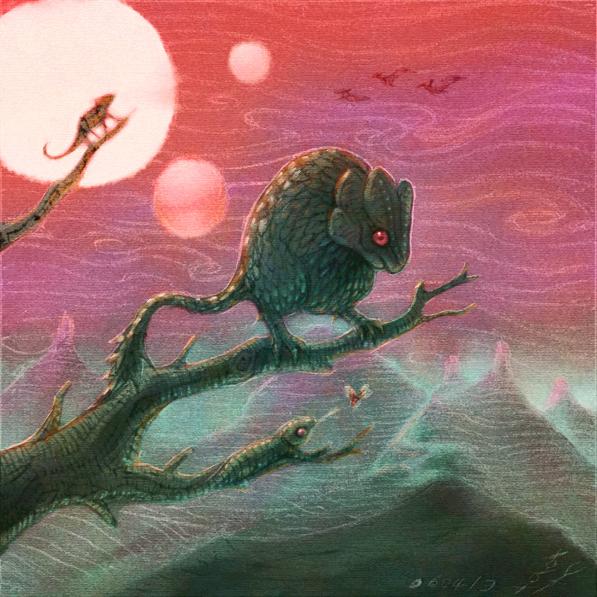 Art of ELynx - Alien Reptiles II