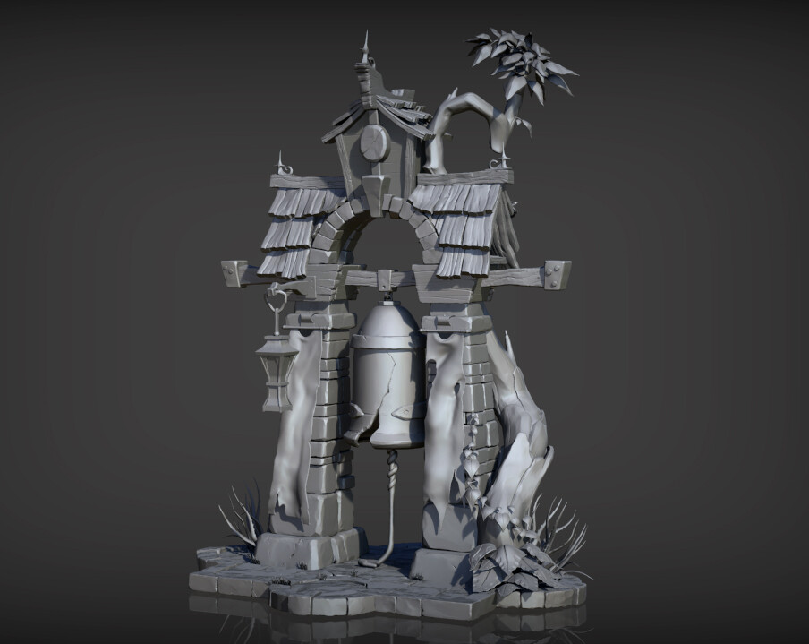 ArtStation - Bell tower