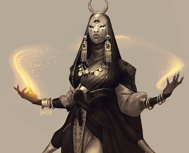 BoissB - Blanca.J - Ancient Desert Mage