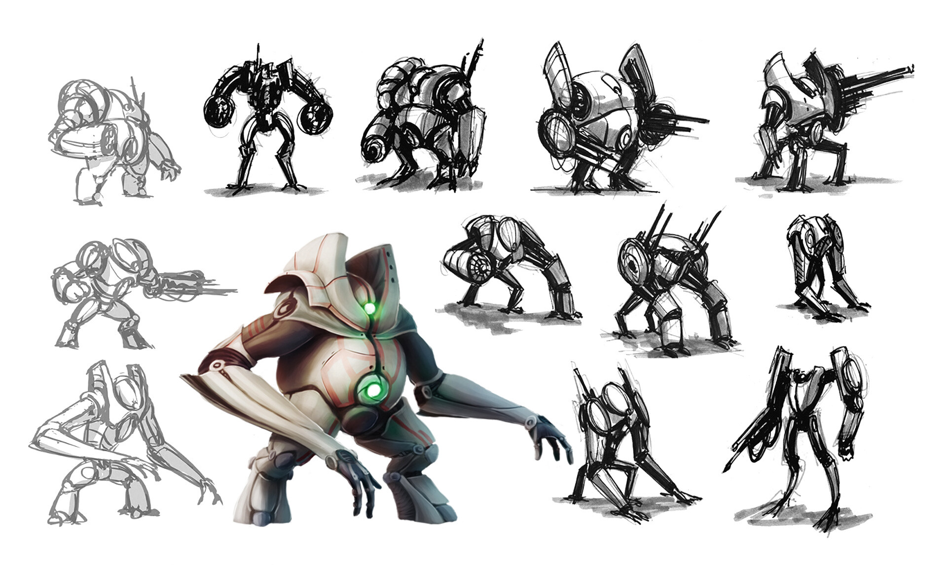 ArtStation - Mecha design