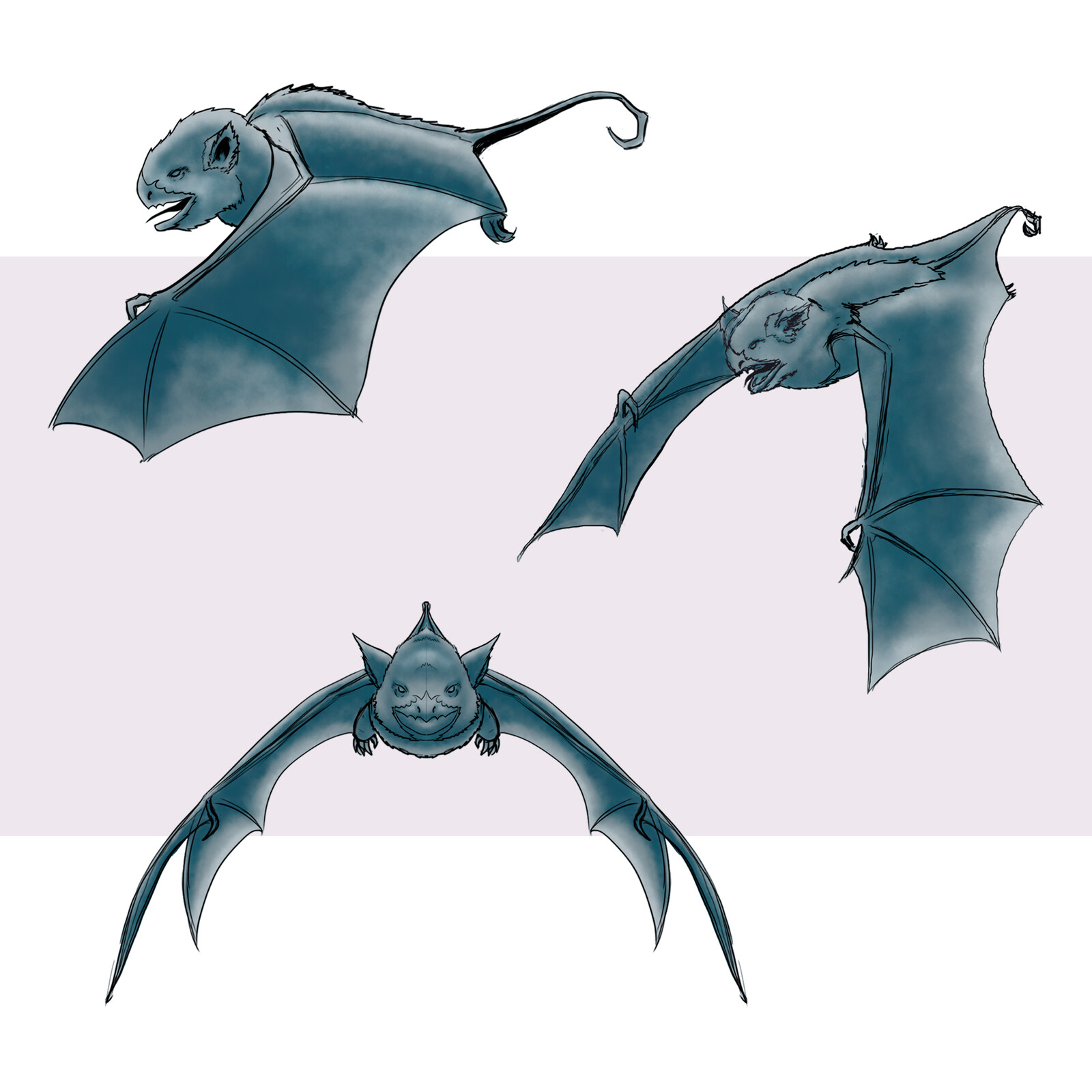Sebastian (Zamujki) Salazar - Bat Concept Art