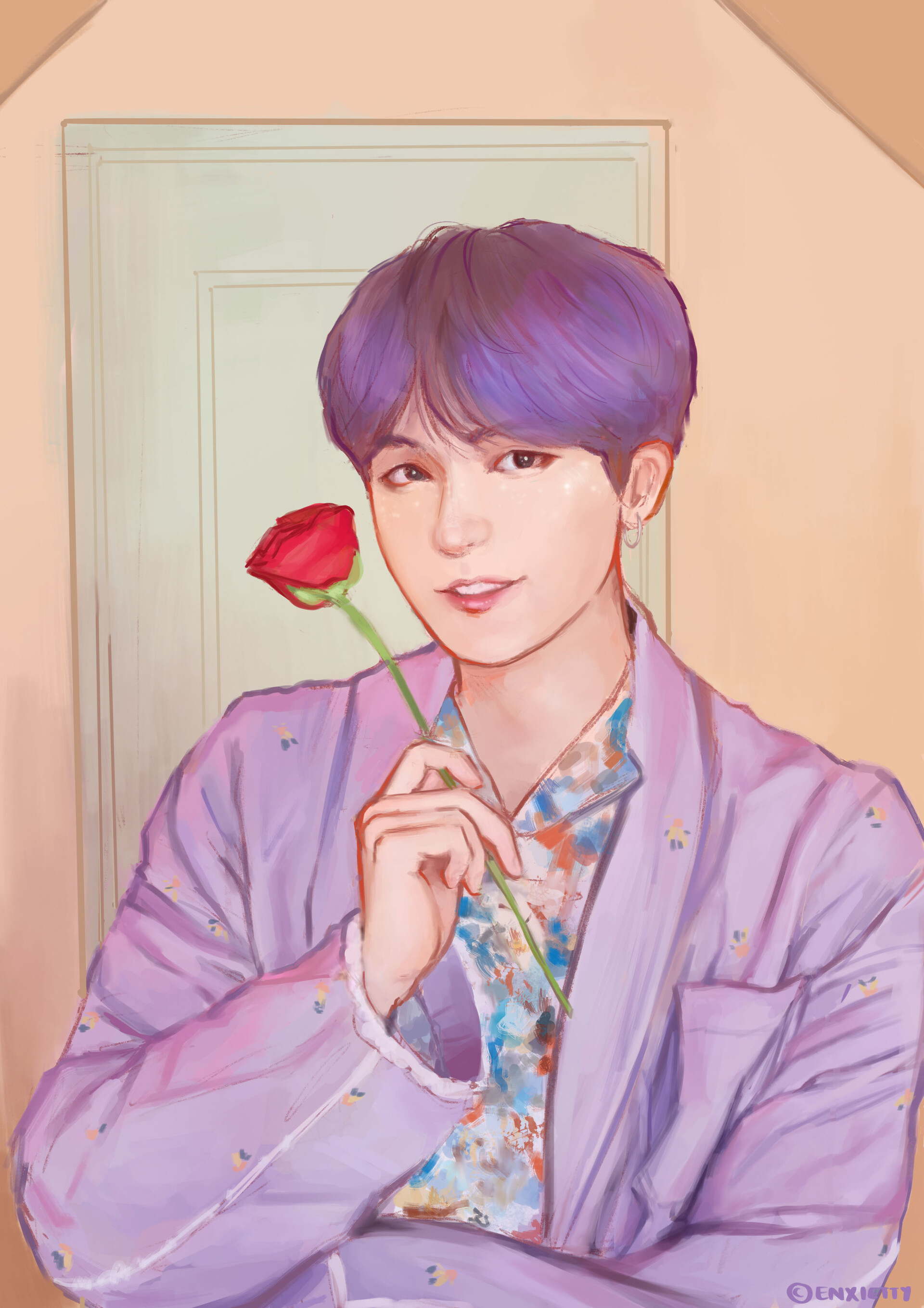 ArtStation - Photostudy Portrait - Suga