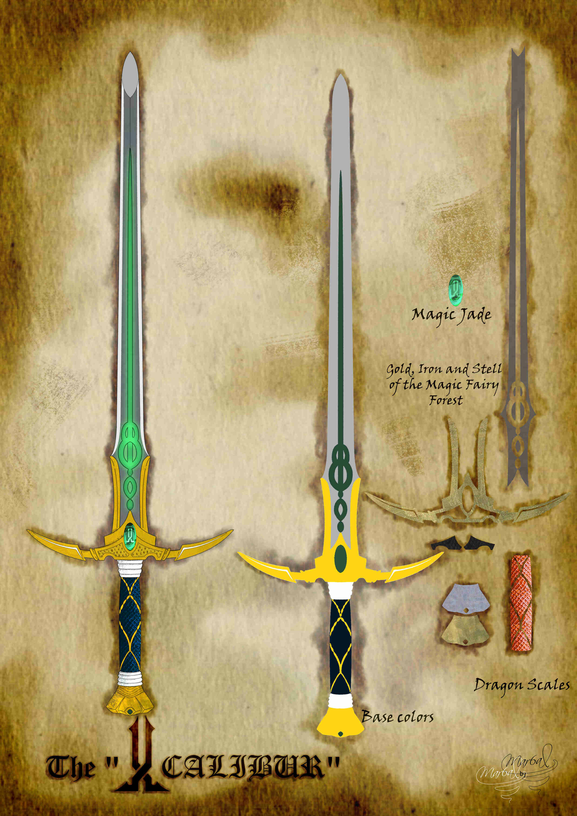 keepthol marcial - Xcalibur Sword