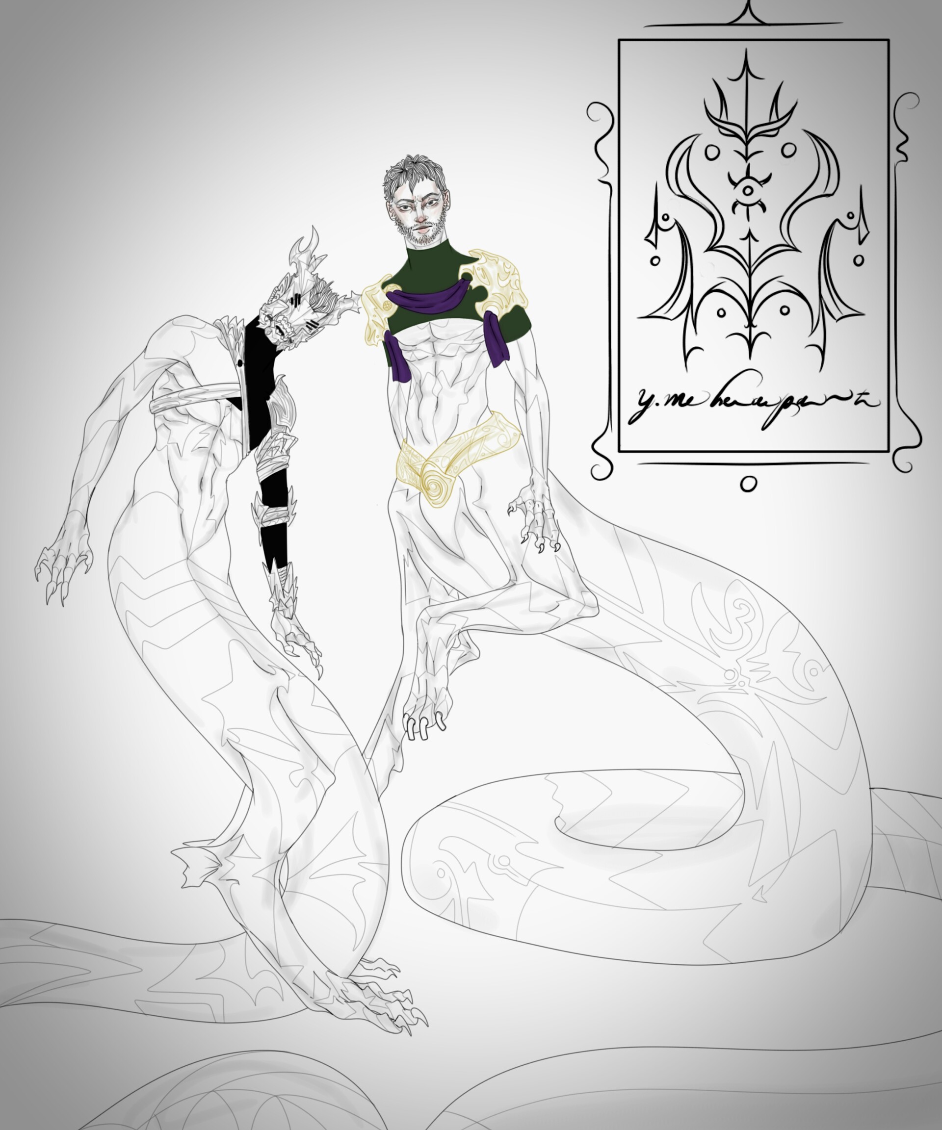 ArtStation - Snake boys and others~