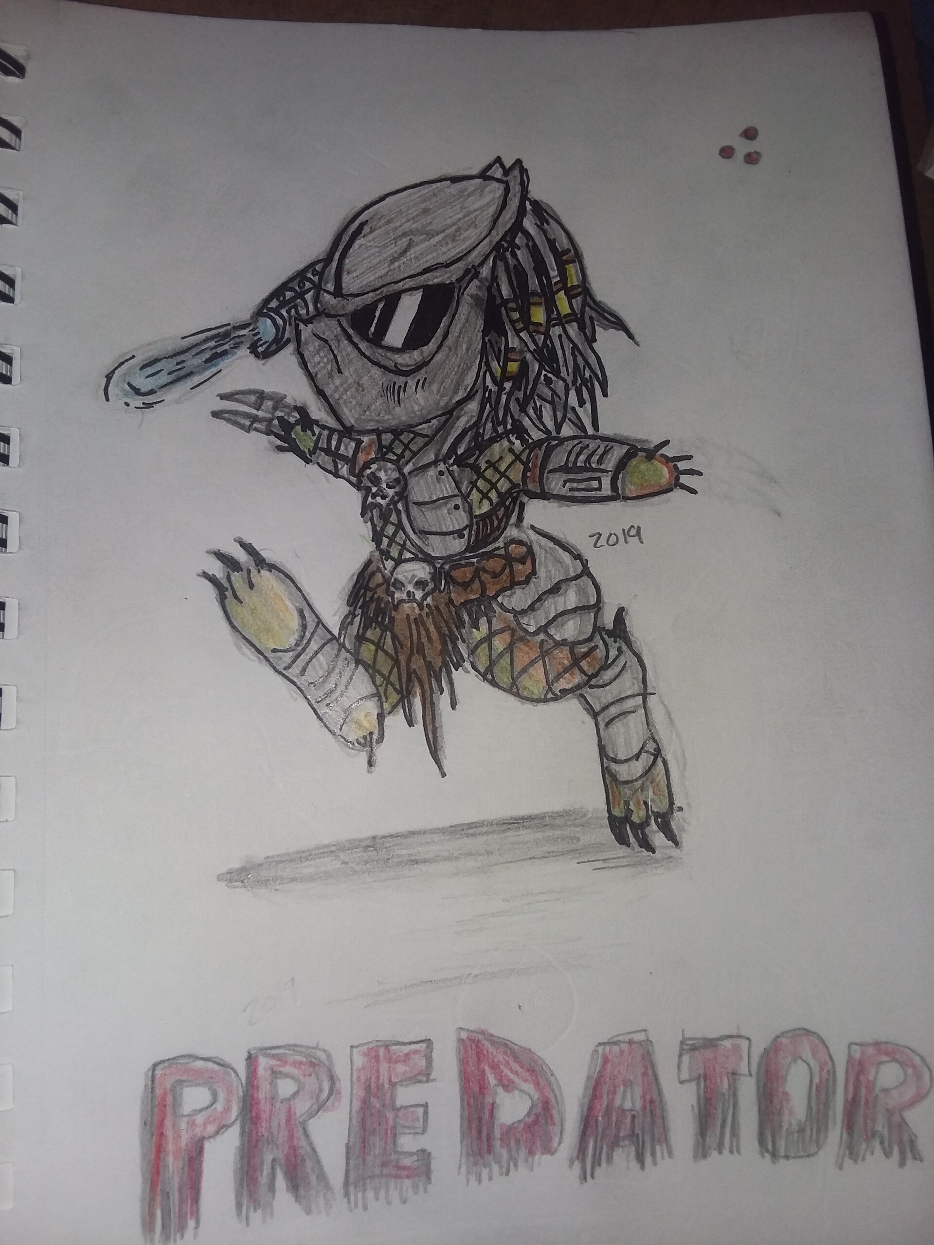 how to draw chibi predator