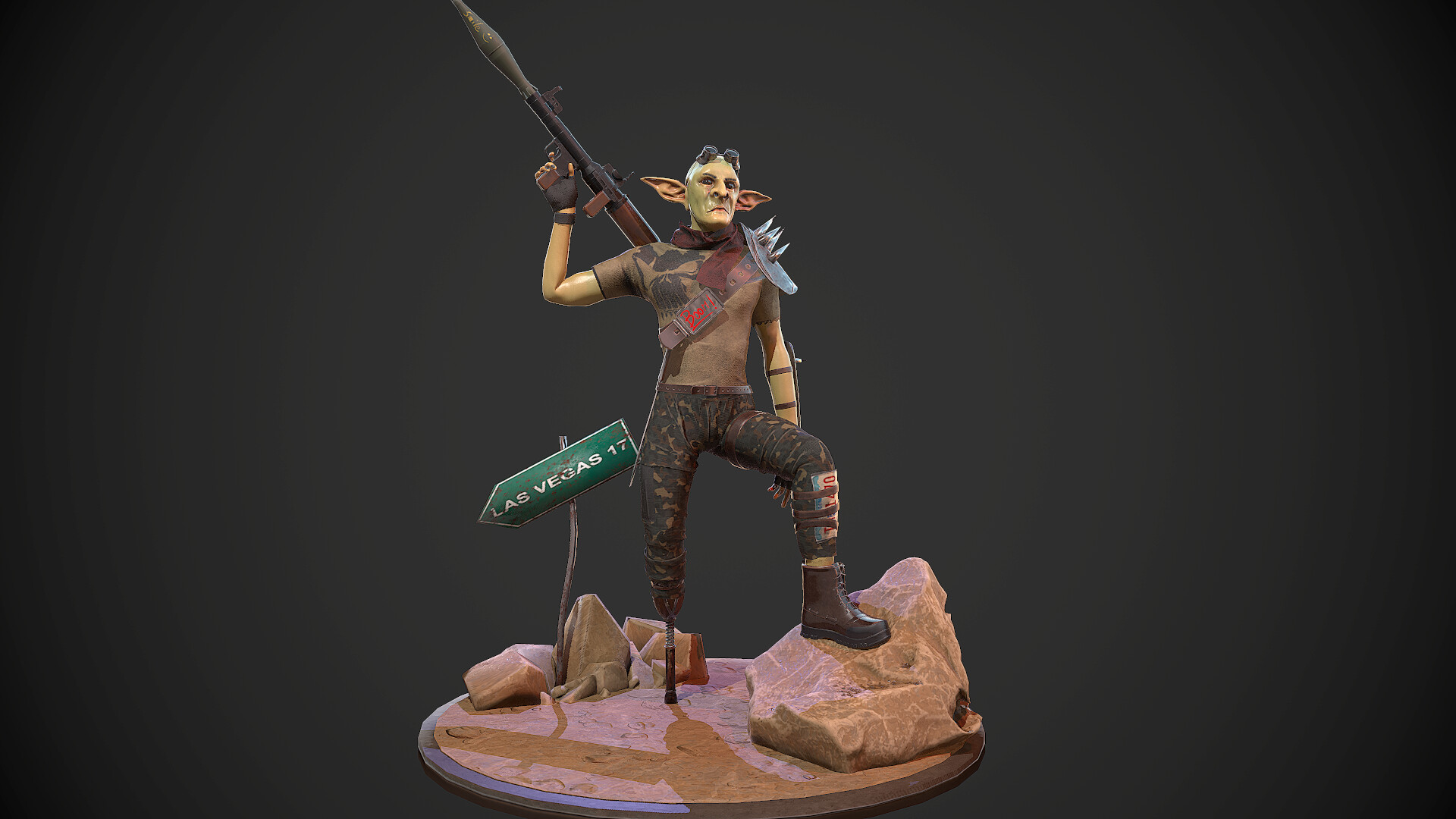 ArtStation - Goblin Gunner