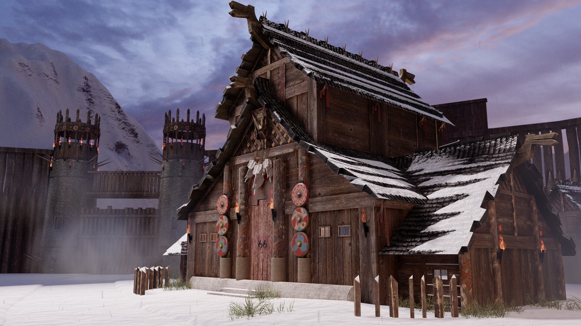 ArtStation - Viking Fort