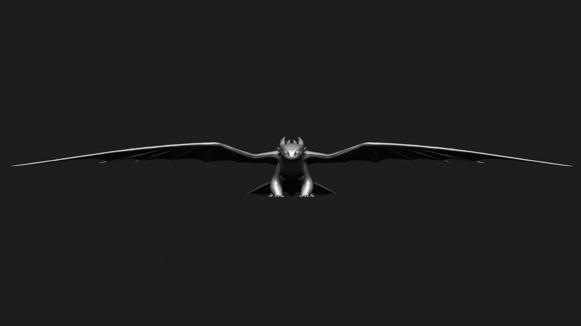 toothless wings reference