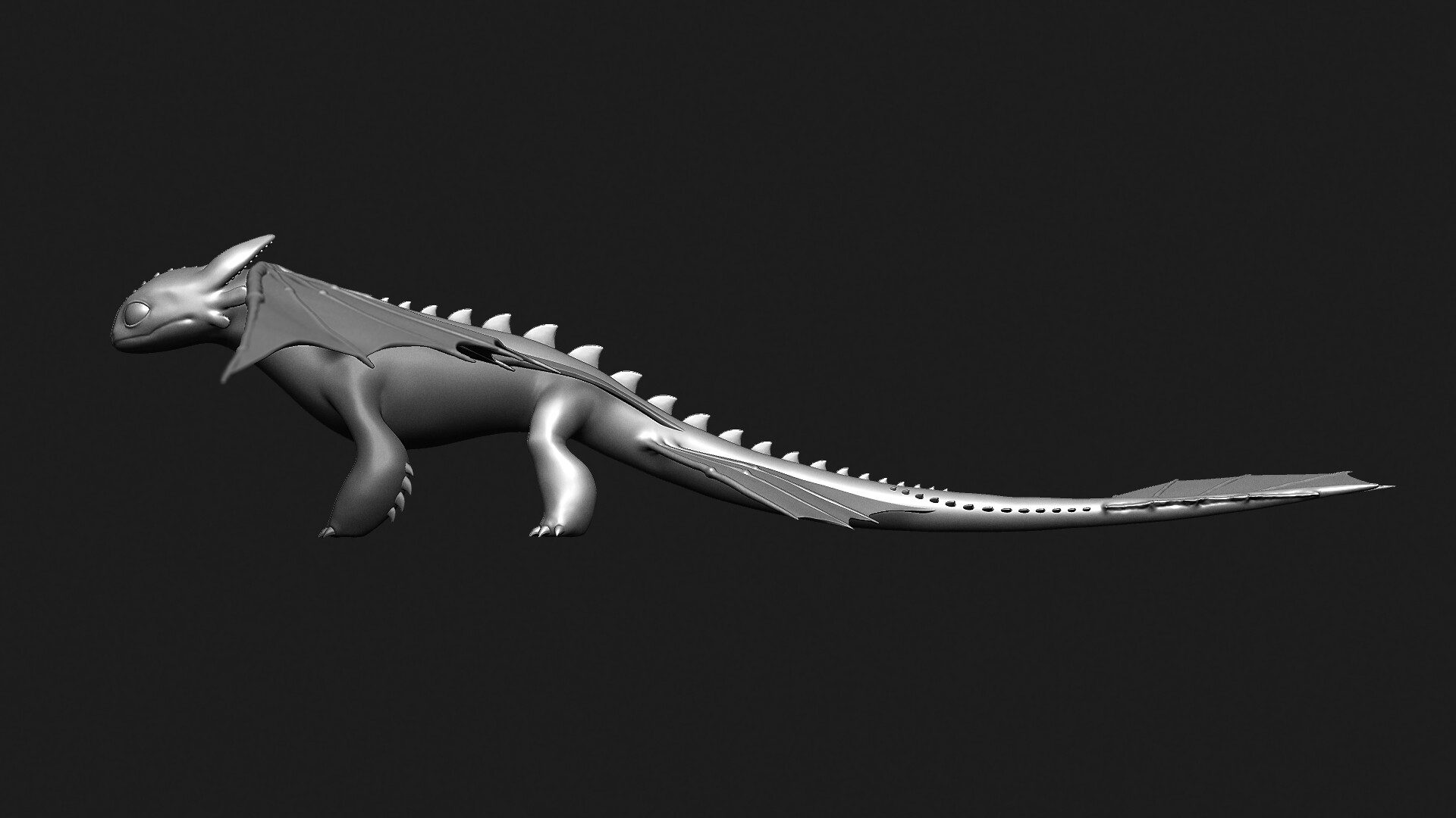 toothless body reference